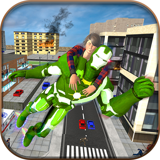 Flying Robot Hero Games: City Survival Mission - App on Amazon Appstore
