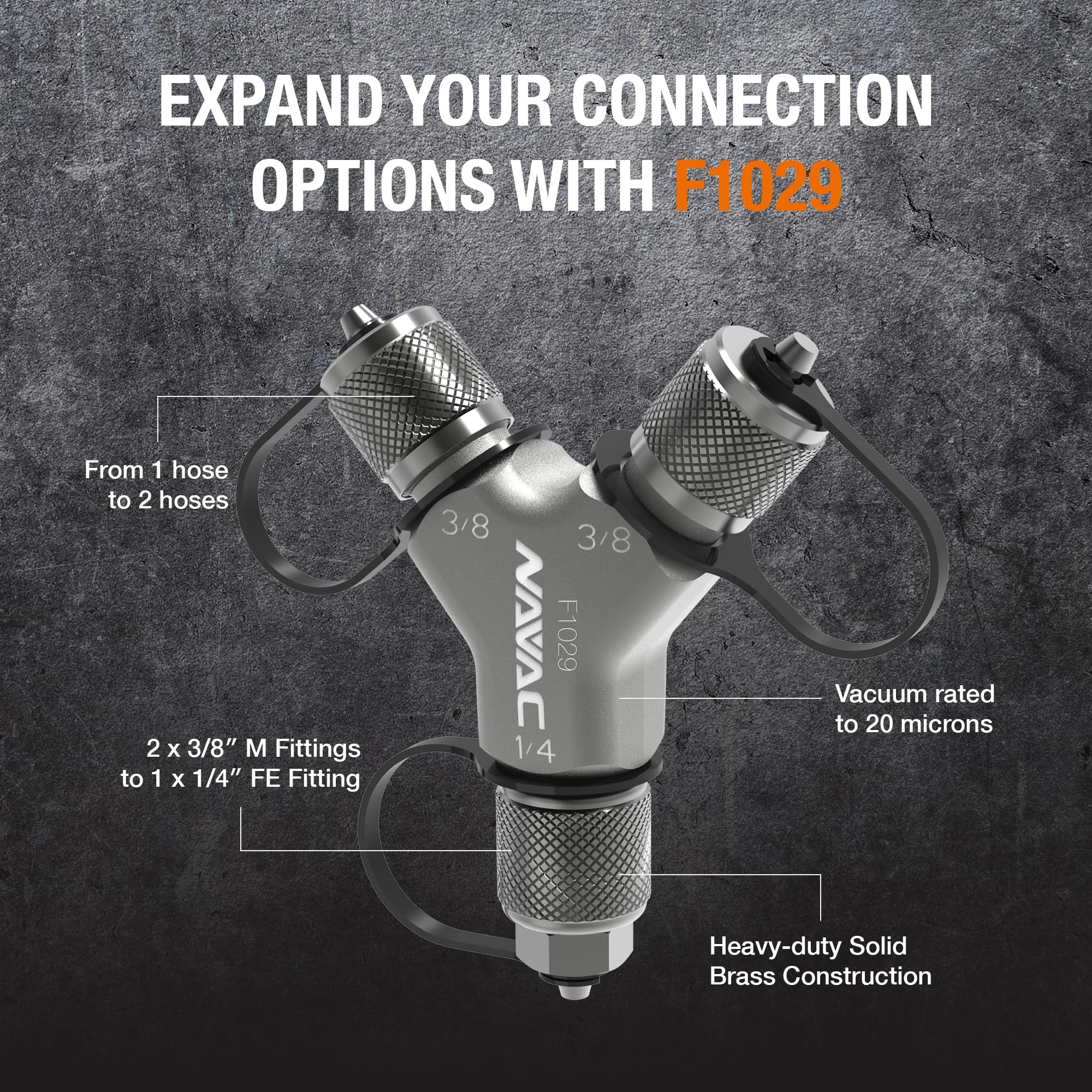 Snapklik.com : NAVAC F1029 Rapid-Y Connection Fitting For Faster ...