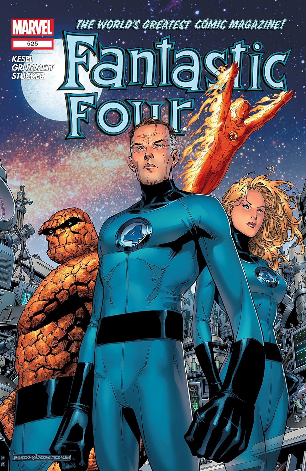 Amazon.com: Fantastic Four (1998-2012) #525 eBook : Kesel, Karl, Cheung ...