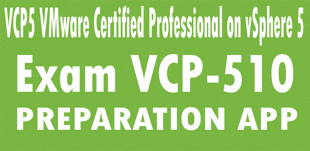 Aplicación VMWare VCP 5 Examen 510 libre en Amazon Appstore