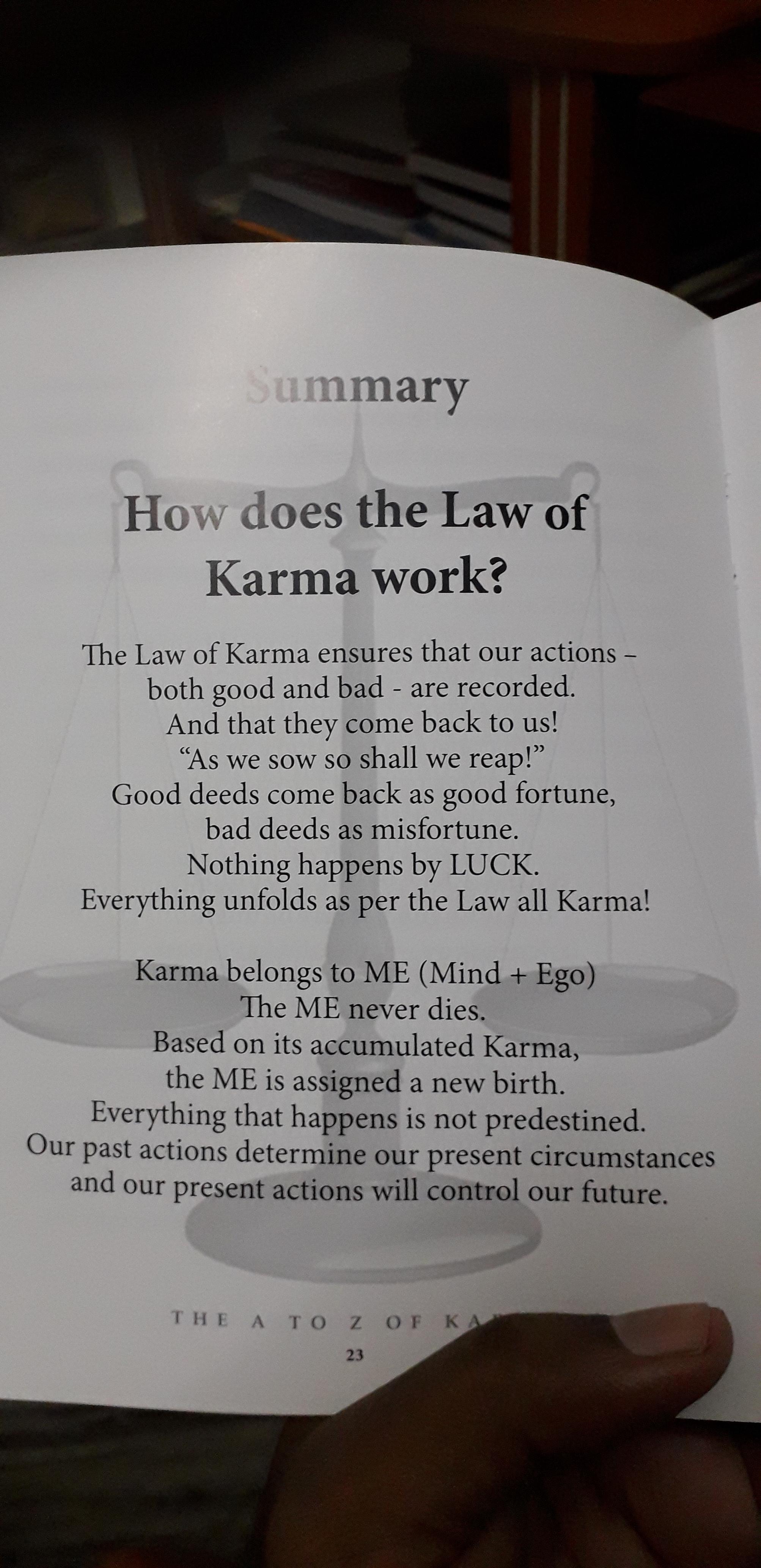 The A to Z of Karma eBook : Atman in Ravi, AiR: Amazon.in: Books