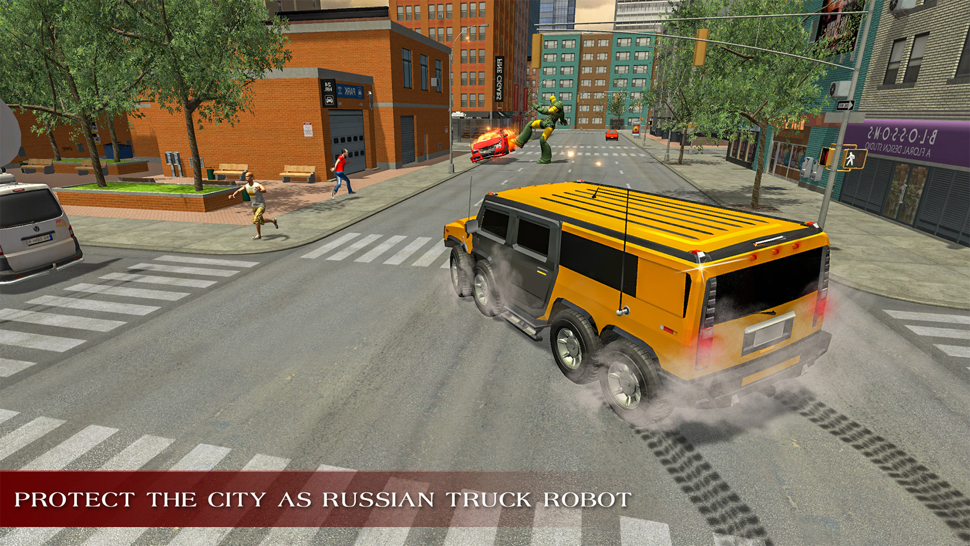 Russian Truck Transform Robot Car: Real Robot Game - Futuristic Russian ...