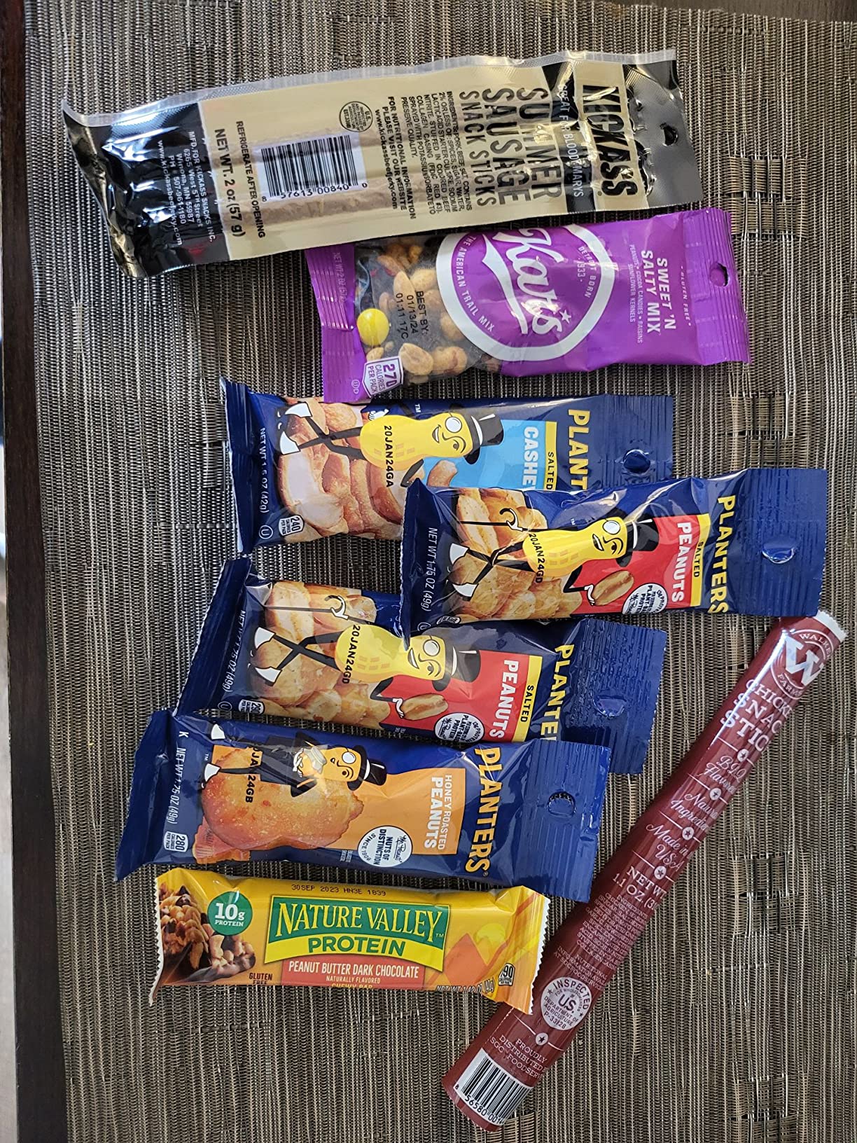 Amazon.com : High Protein Snacks for Adults and Kids - 8 Piece Snacks ...