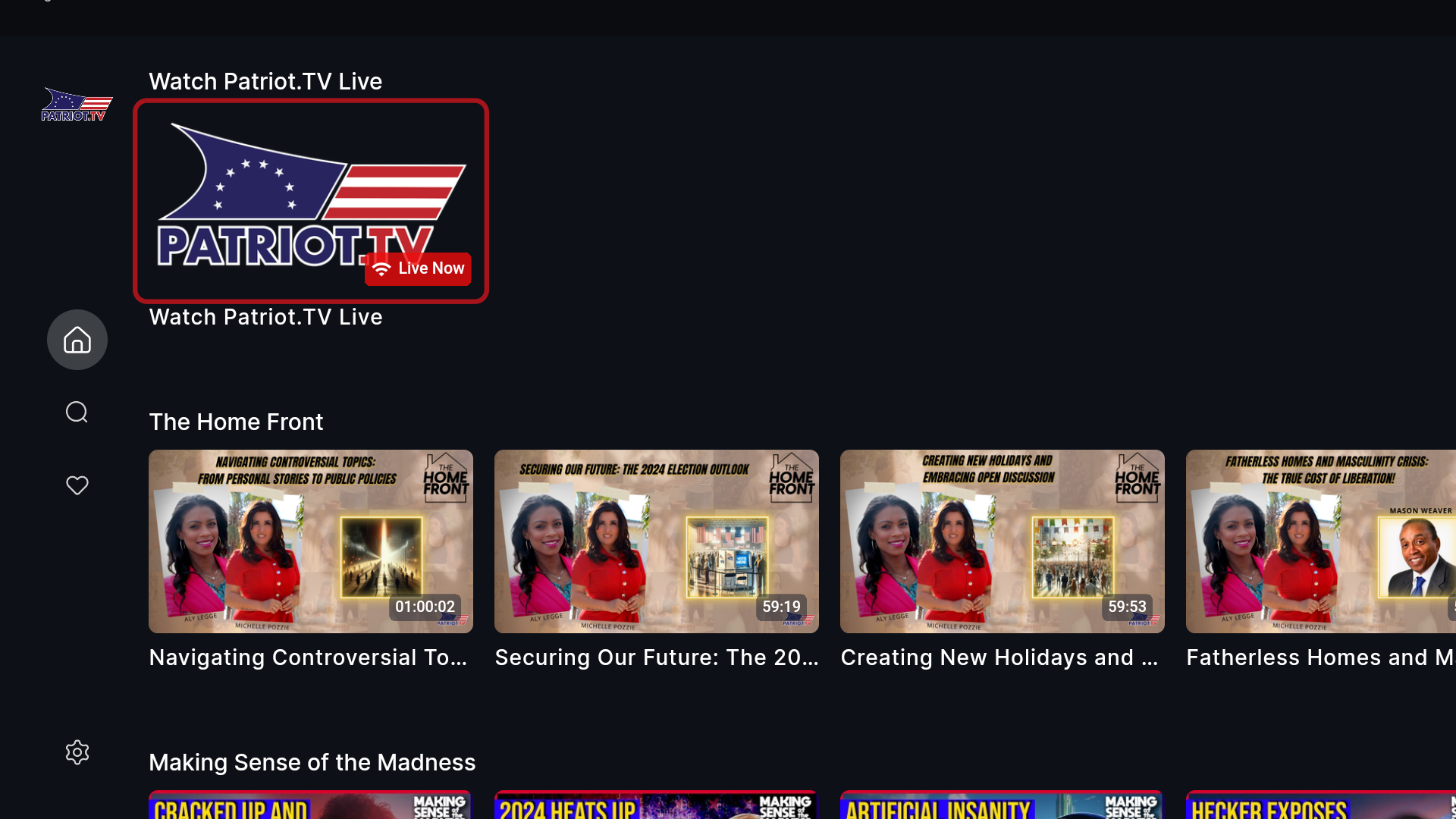 PATRIOT.TV - App on Amazon Appstore