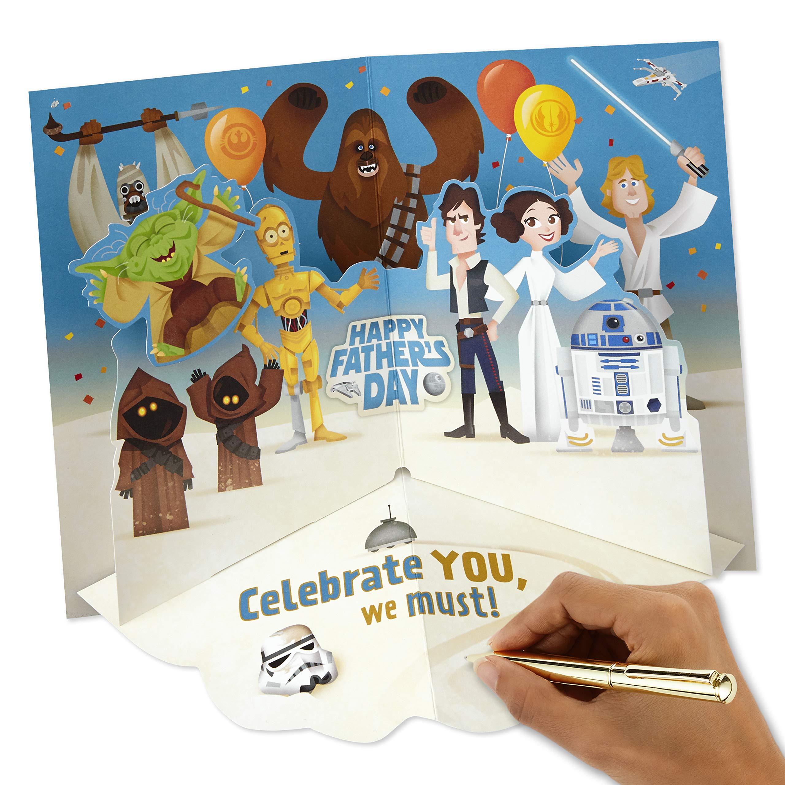 Snapklik.com : Hallmark Star Wars Fathers Day Card