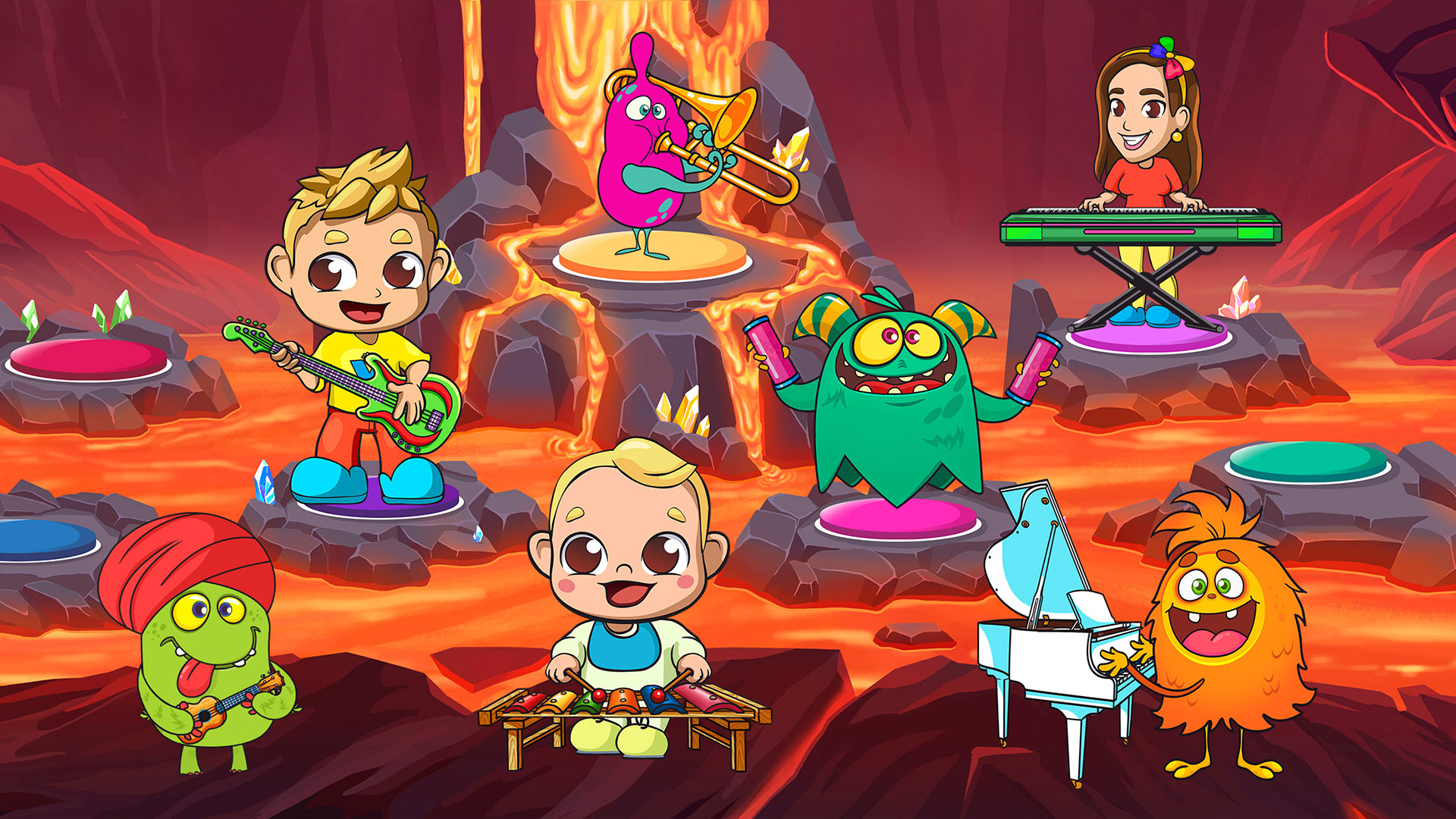 Vlad and Niki Music Learning Games for baby toddlers kids & Preschool ...