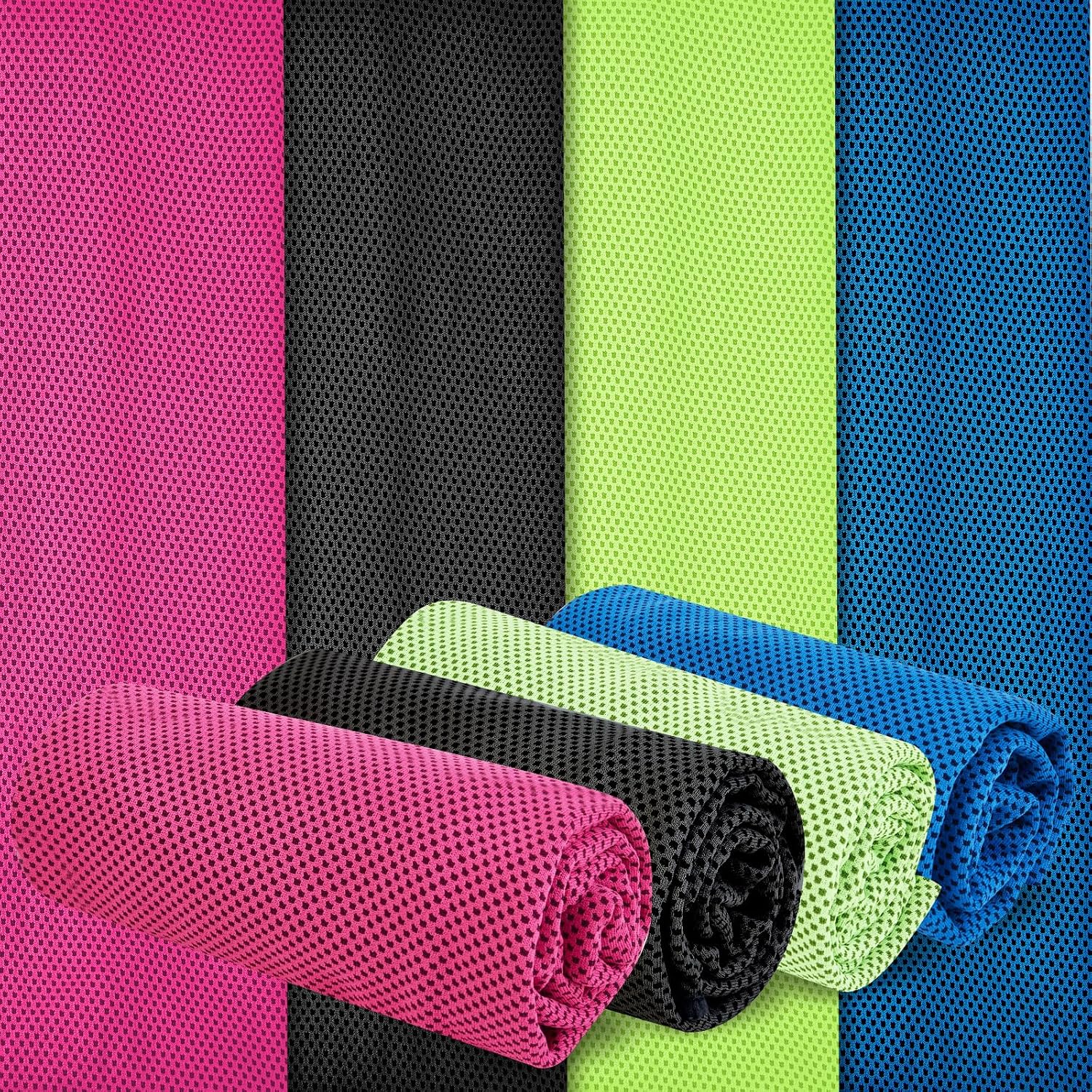 Amazon.com: DraDraLee Sports Cooling Towels for Neck and Face Hot ...
