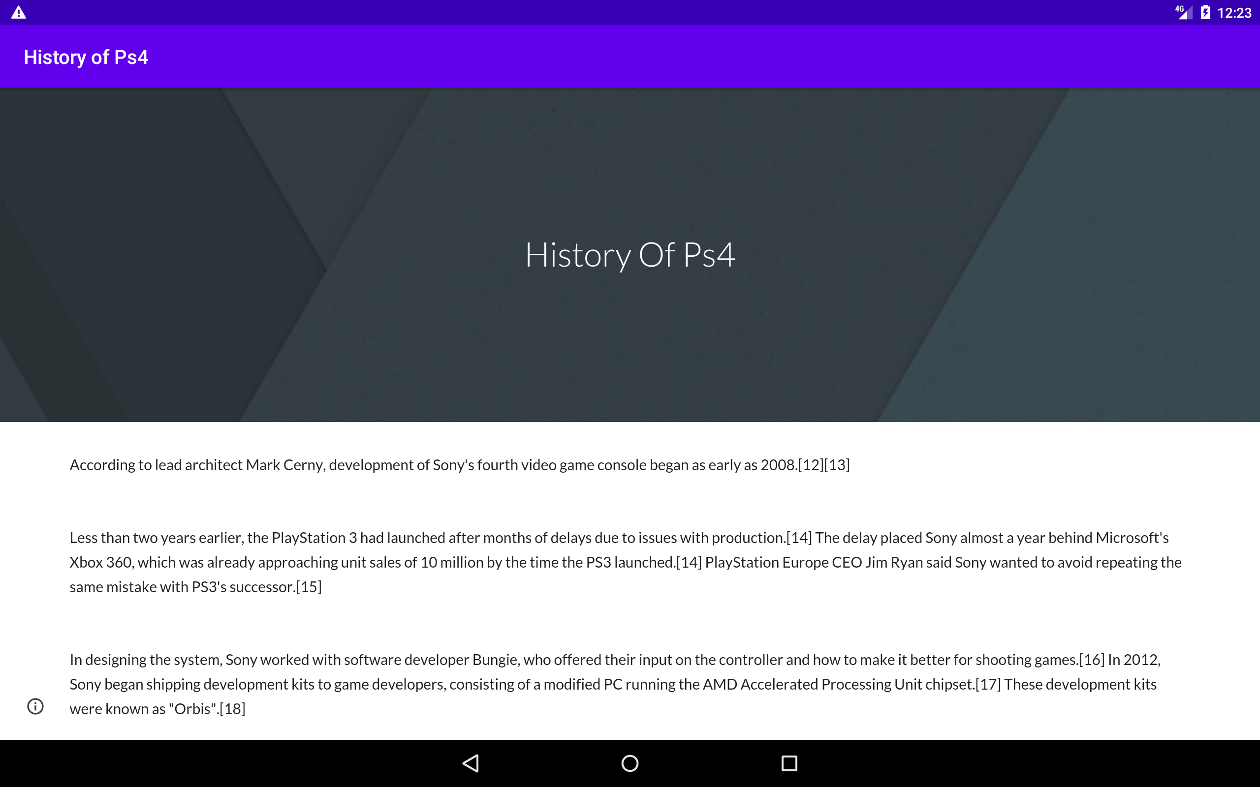 History Of Ps4 - App on Amazon Appstore
