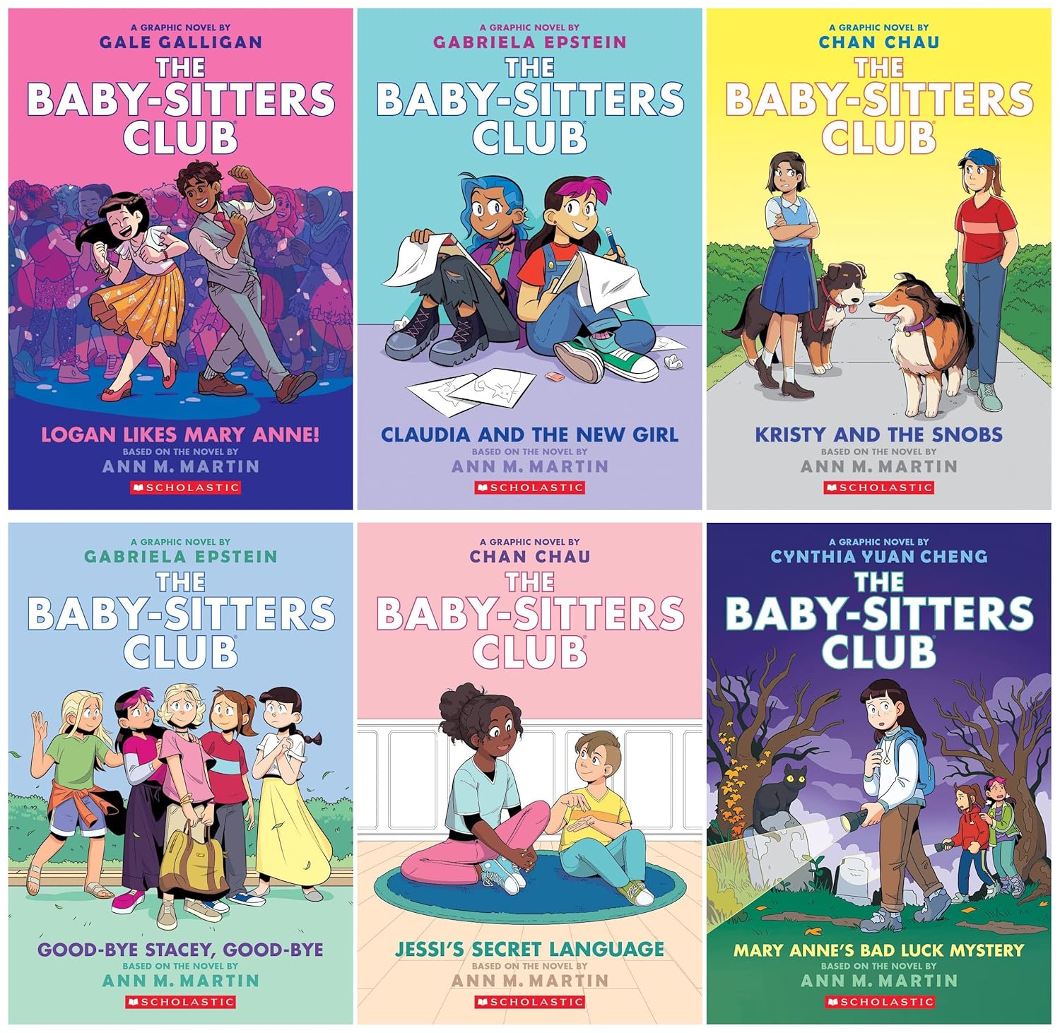 Amazon.com: The Baby-Sitters Club Graphix Series II 6 Books Set (Book ...