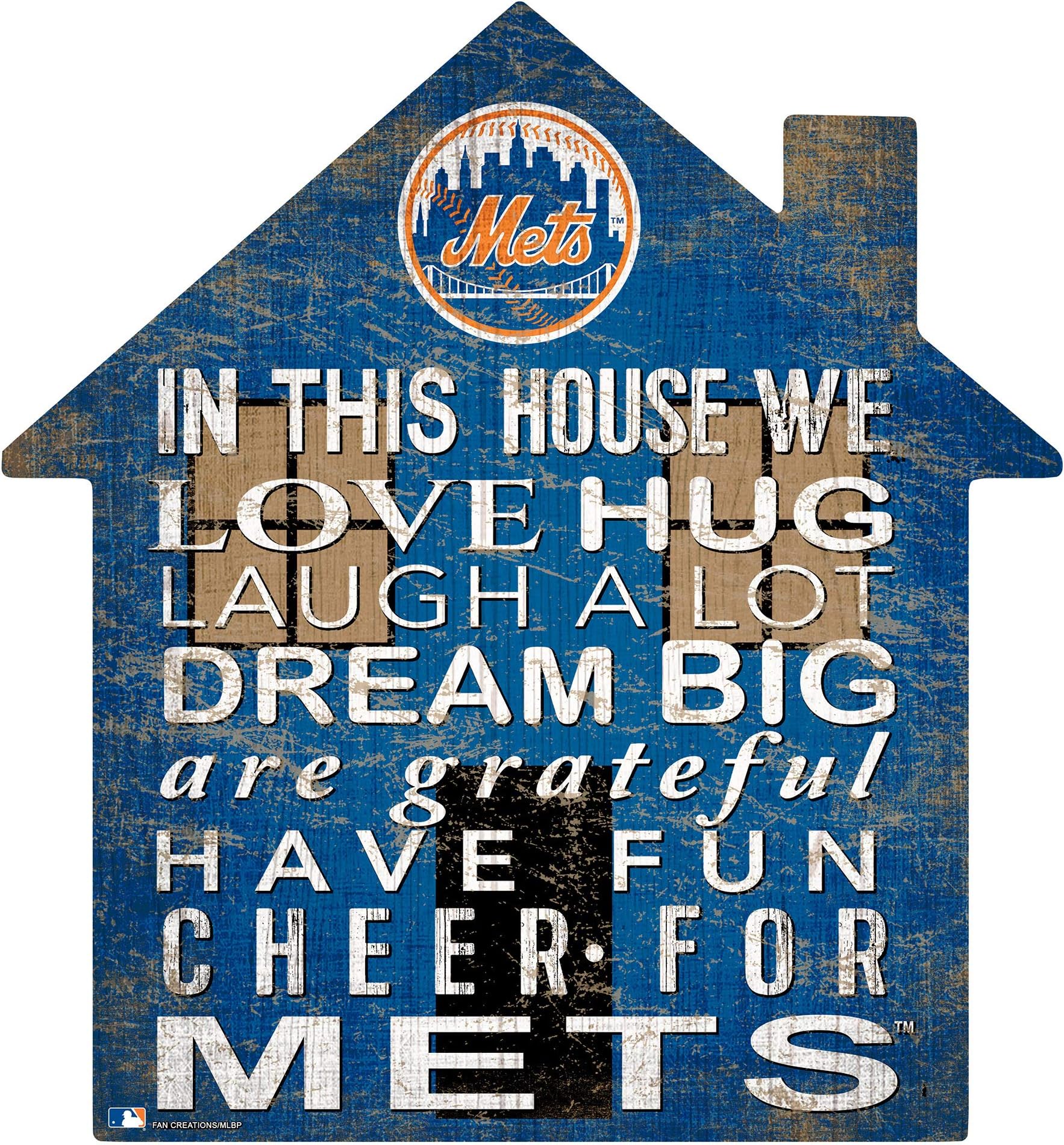 Amazon.com: Mets 12" Baseball Shaped Sign : Sports & Outdoors