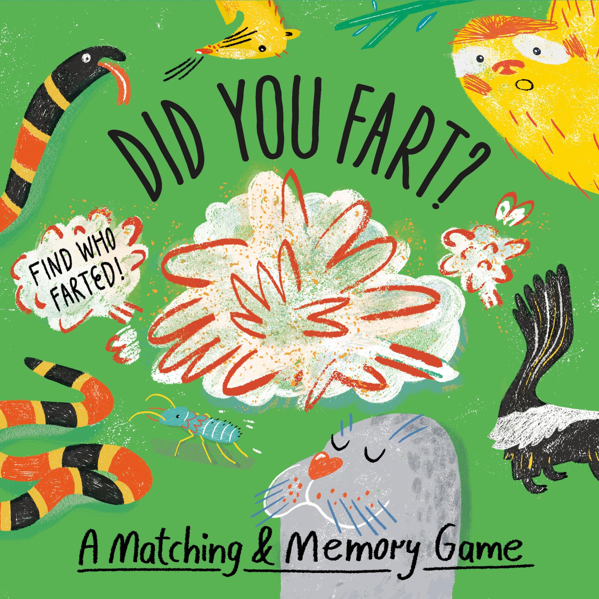 Amazon.com: Laurence King Did You Fart? A Matching & Memory Game ...