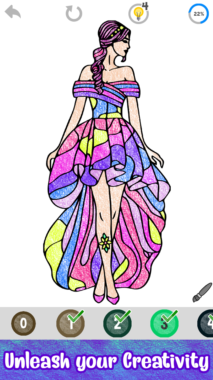 Fashion Color by Number - Girls Paint + Glitter + Crayon , Grownups ...