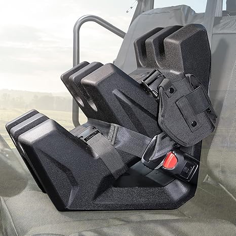 Amazon.com: kemimoto Gun Holder, UTV On-Seat Gun Mount Bracket ...