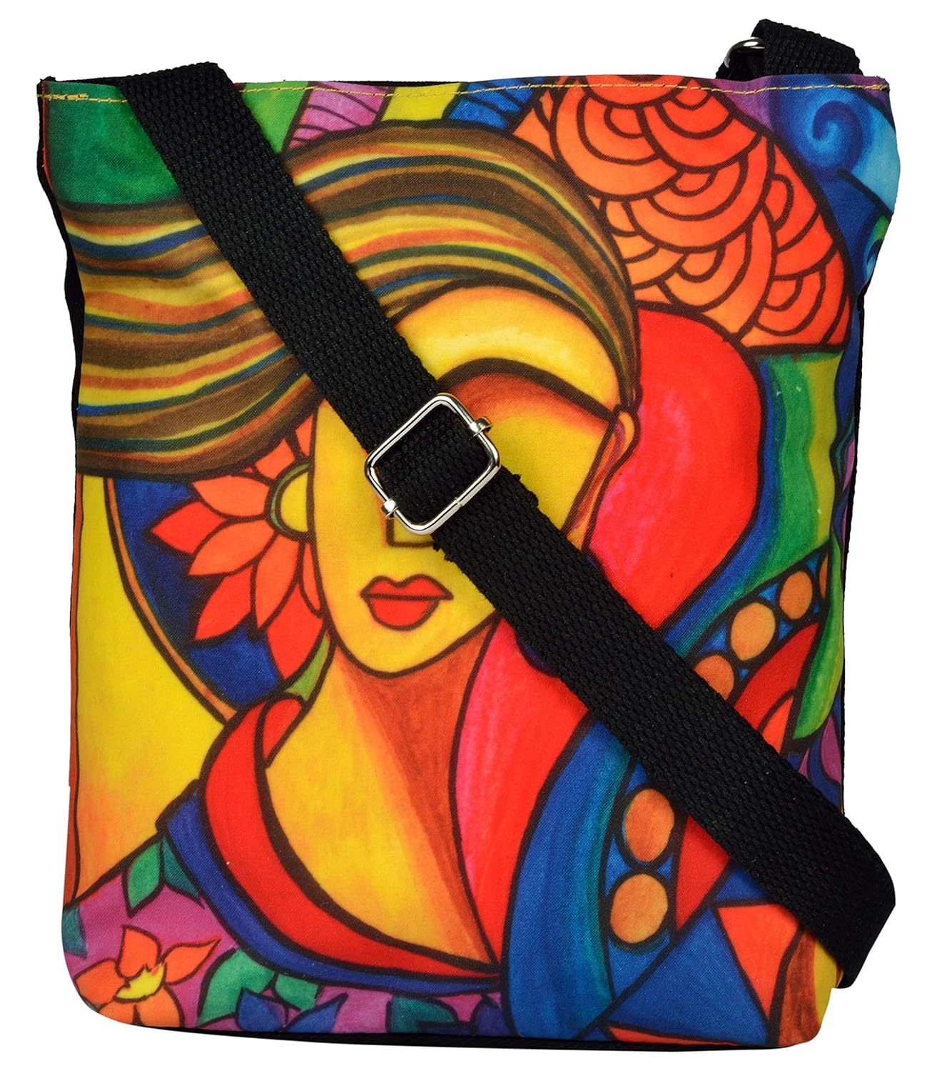 Buy All Things Sundar Women's Sling Bag (Multi-Coloured, S06-04) at ...