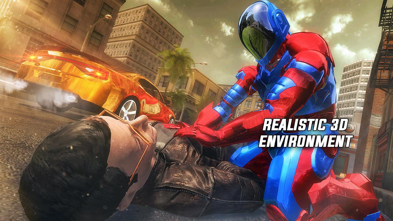 Flying Police Robot Battle City Crime Patrol Quest Adventure 3D Game ...