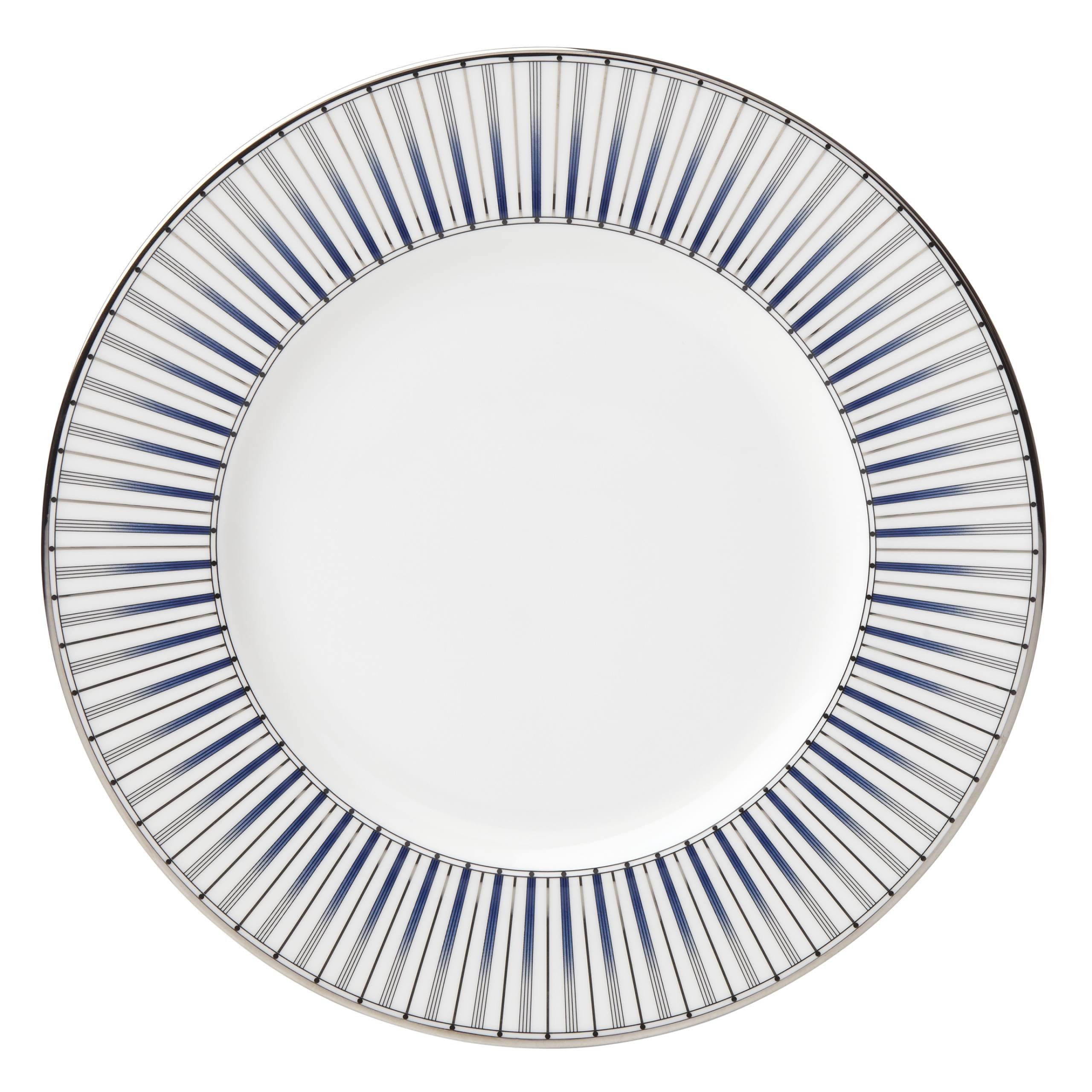 Amazon.com | Lenox Geodesia Accent Plate, Blue: Dinner Plates
