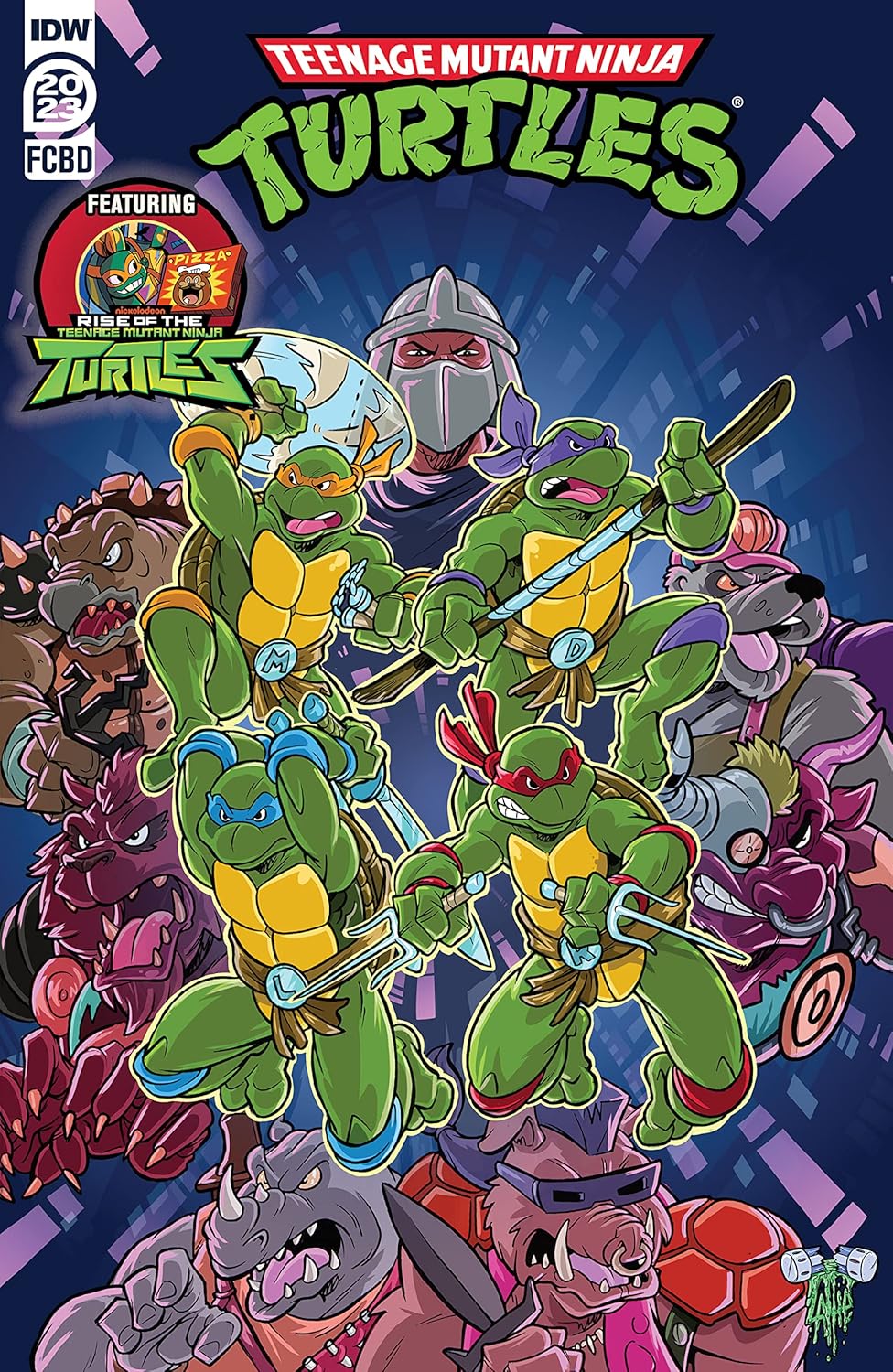 Amazon.com: Teenage Mutant Ninja Turtles FCBD 2023 (Teenage Mutant ...