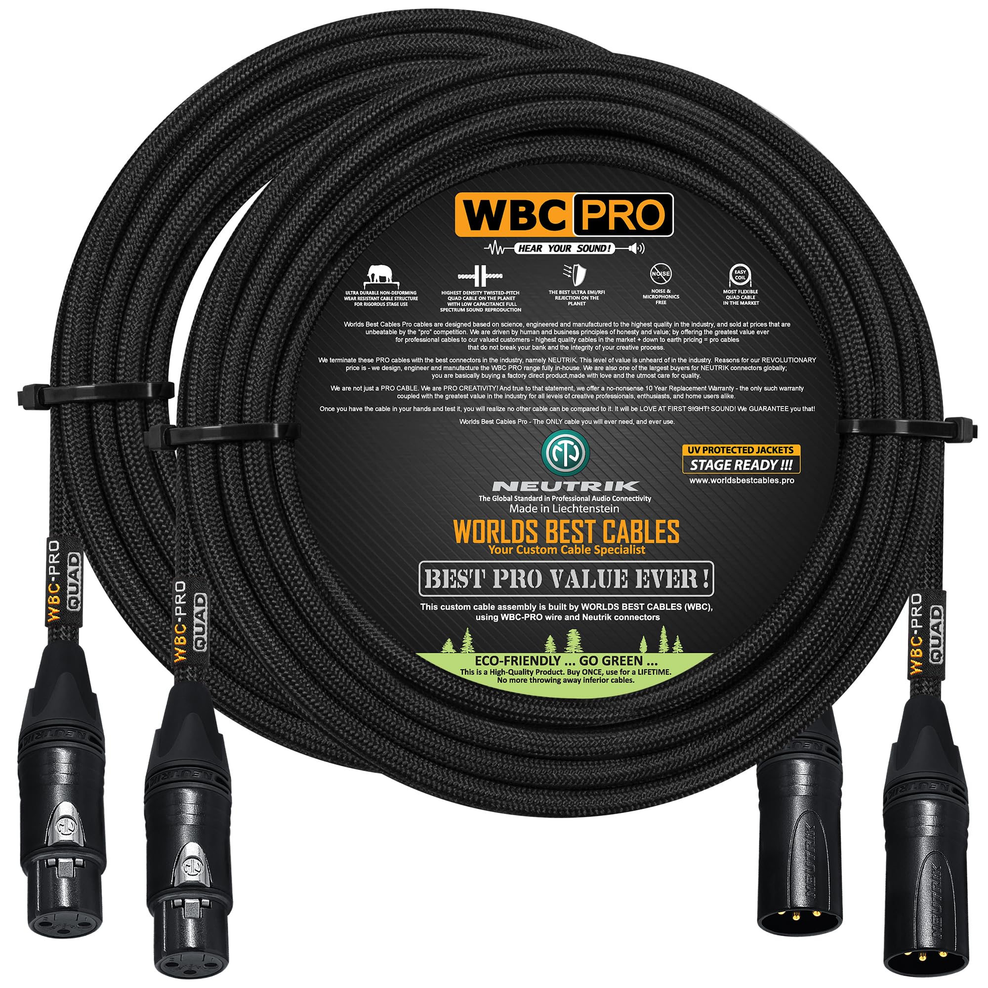 Amazon.com: 2 Units - 25 Foot - WBC-PRO-Quad Ultra-Silent Ultra ...