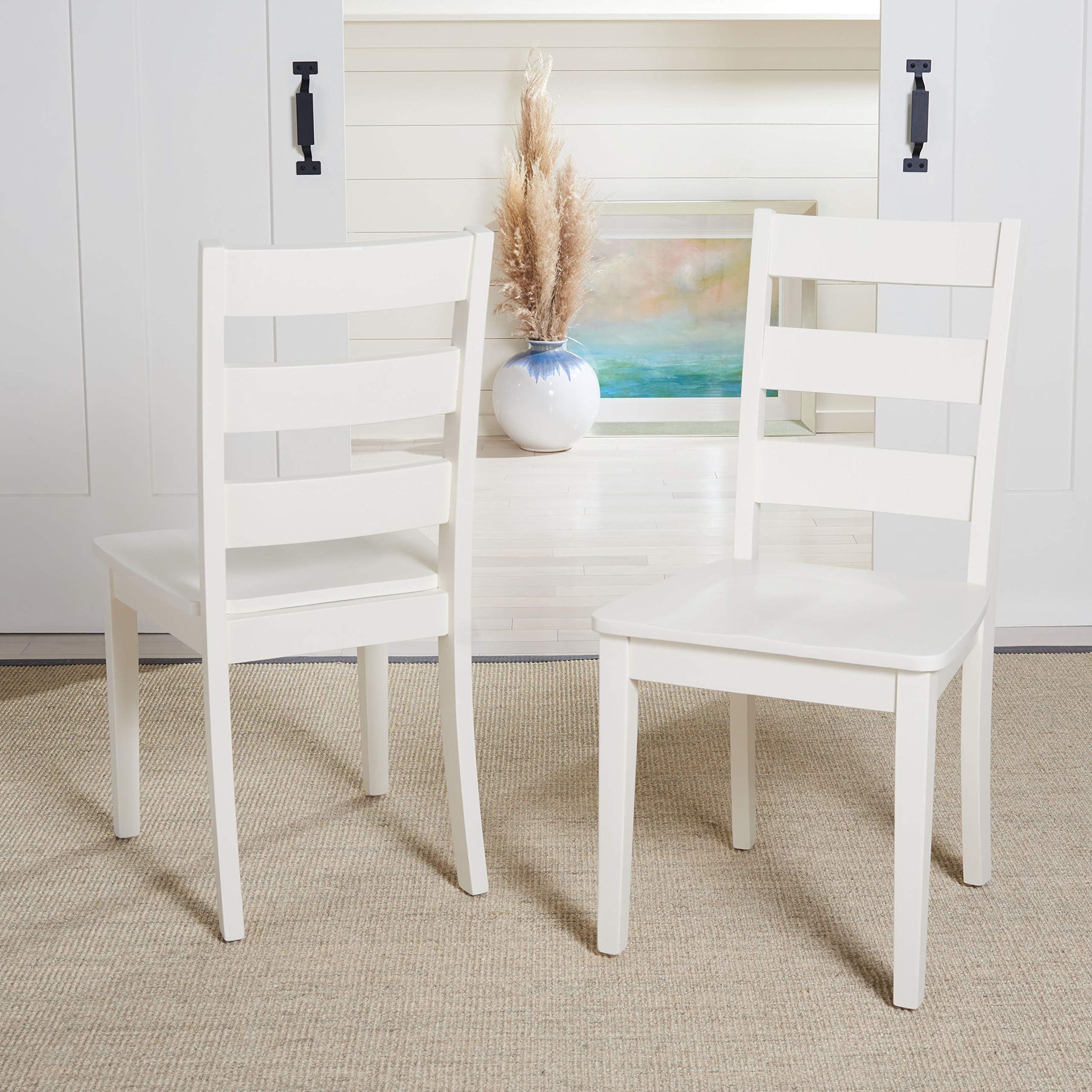 Amazon.com - Inspire Q French Ladder Back Wood Dining Chairs (Set of 2 ...