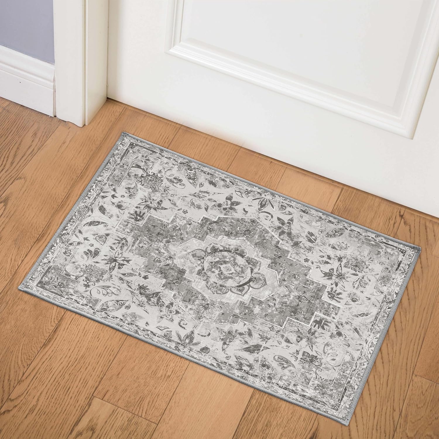 Amazon.com: keensoft Vintage Area Rug 2x3 Small Entry Rug Non-Slip Boho ...