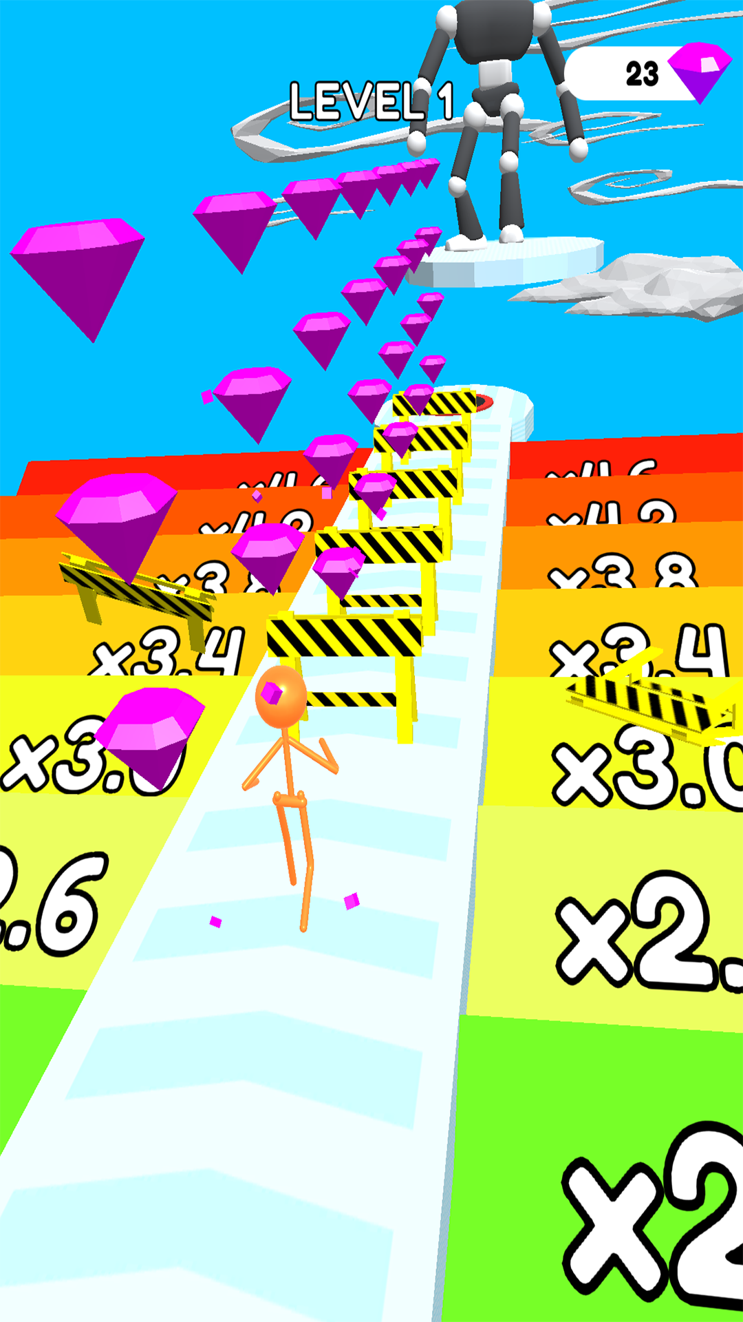 TALL MAN RUN 3D - Stickman Games - App on Amazon Appstore