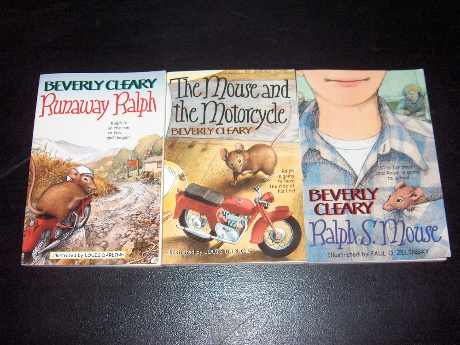 Beverly Cleary 3 Book Set: Ralph S. Mouse/Runaway Ralph/The Mouse and ...
