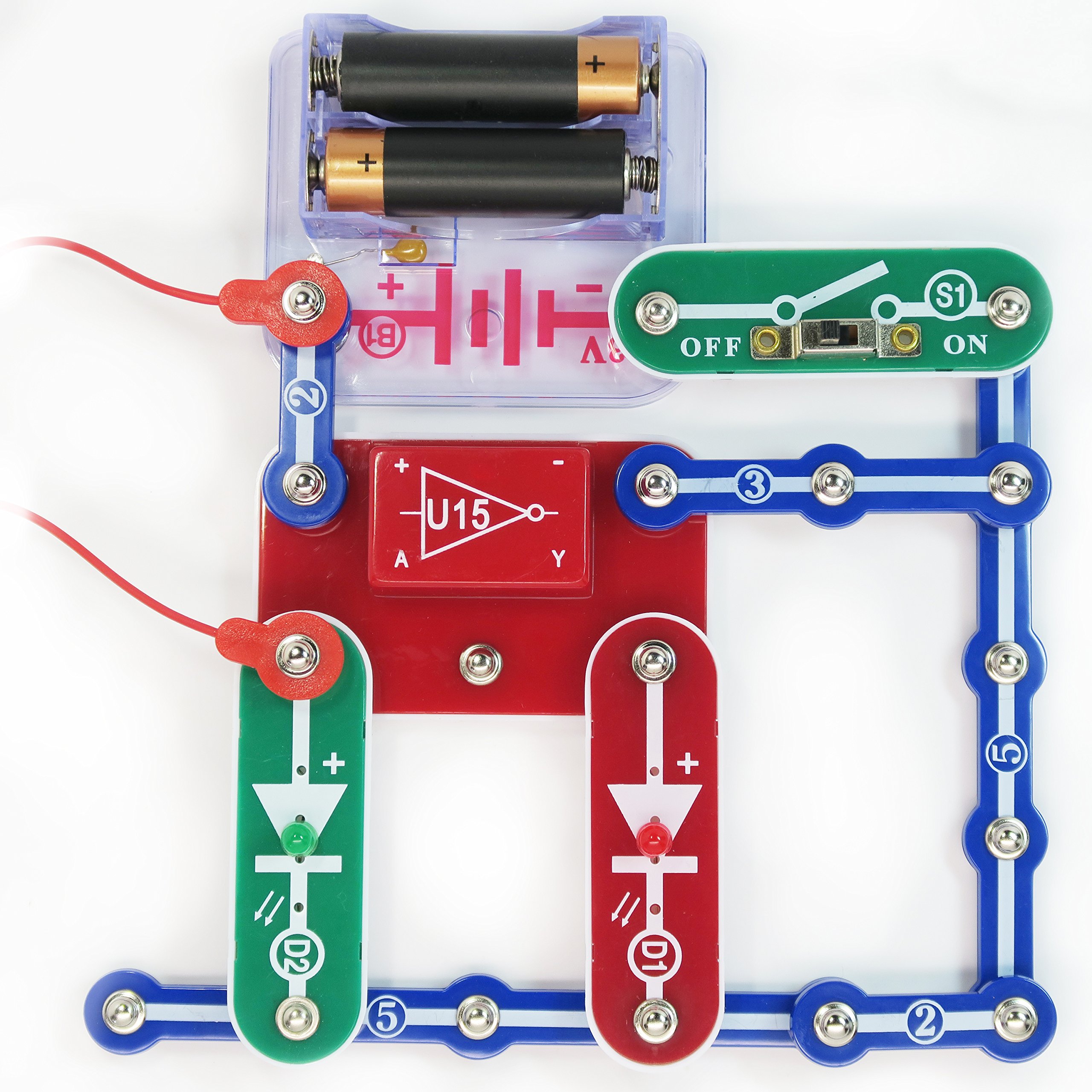 Snap Circuits Digital Logic Gates 100 Exploration Kit 4 Color Snap Circuits Digital Logic Gates 100 Exploration Kit 4 Color