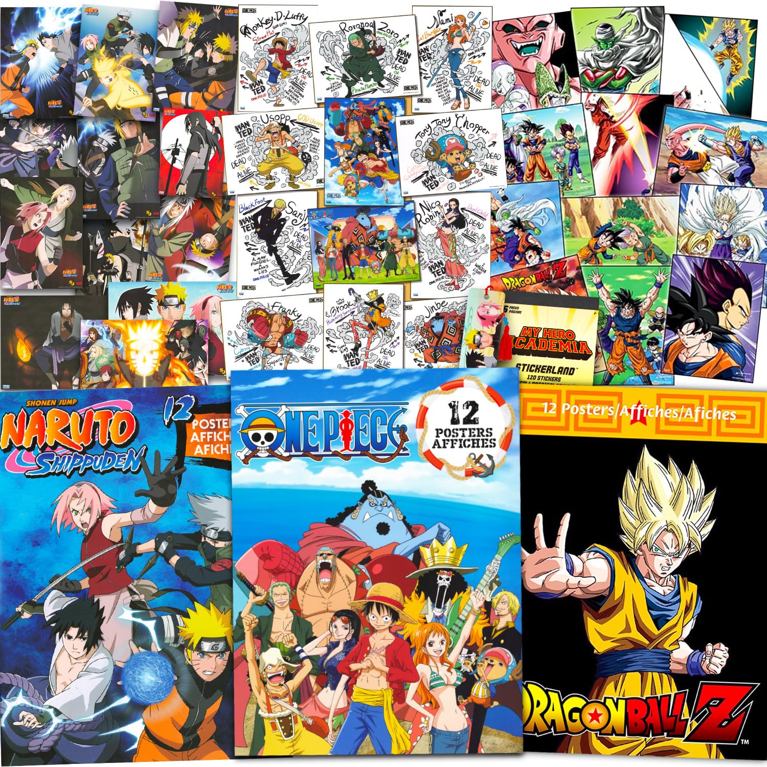 Amazon.com: Anime Poster Book Super Set - Bundle with 36 Anime Posters ...