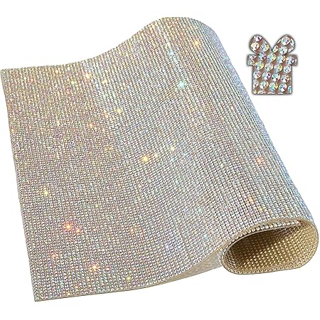Amazon.com: Locacrystal Bling Rhinestone Sticker DIY Home Decor ...