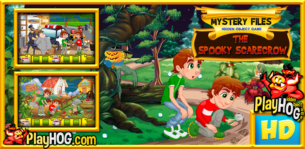 PlayHOG # 181 Hidden Object Games Free New - Mystery Files - The Spooky ...