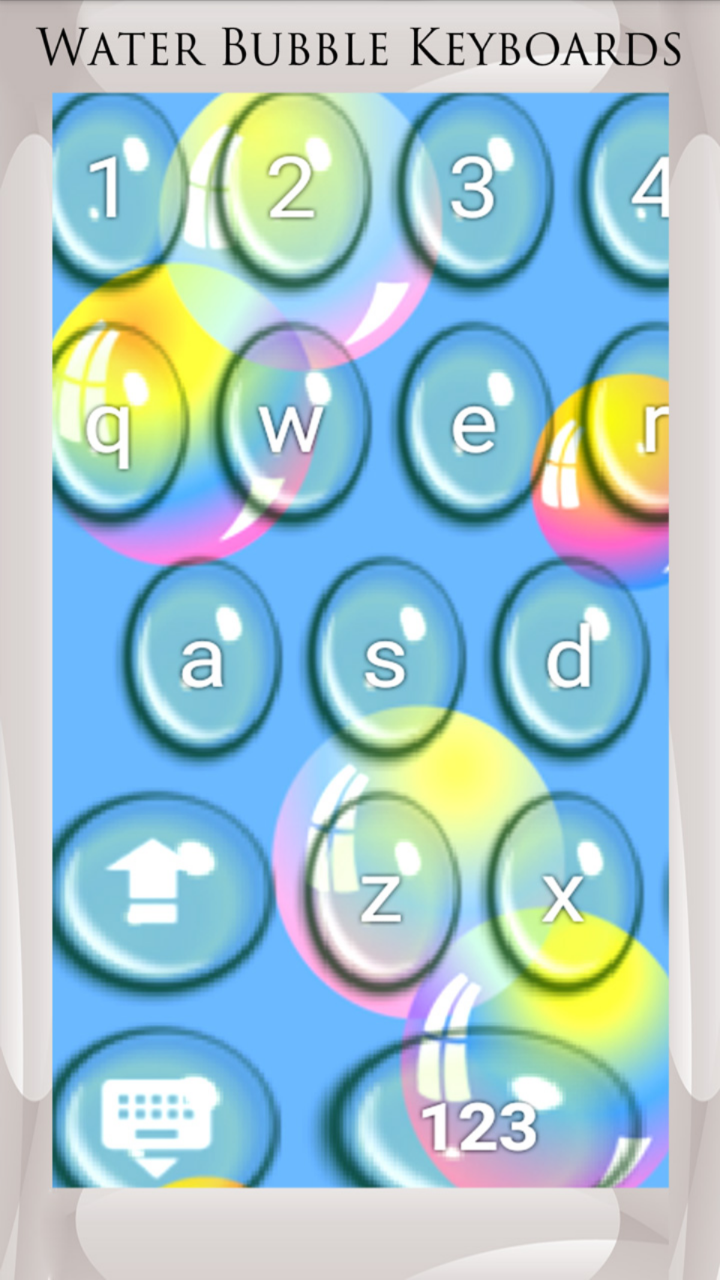 Water Bubble Keyboards - App on Amazon Appstore