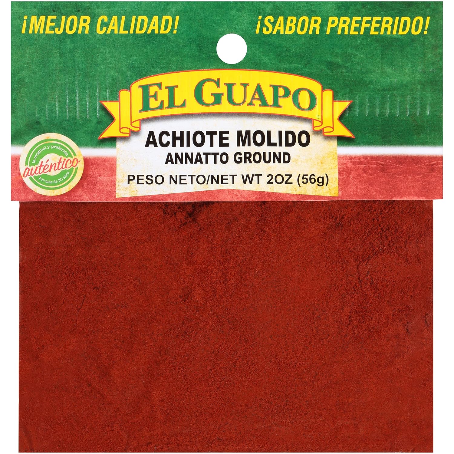 Amazon.com : El Guapo Ground Annatto (Achiote Molido), 2 oz : Single ...