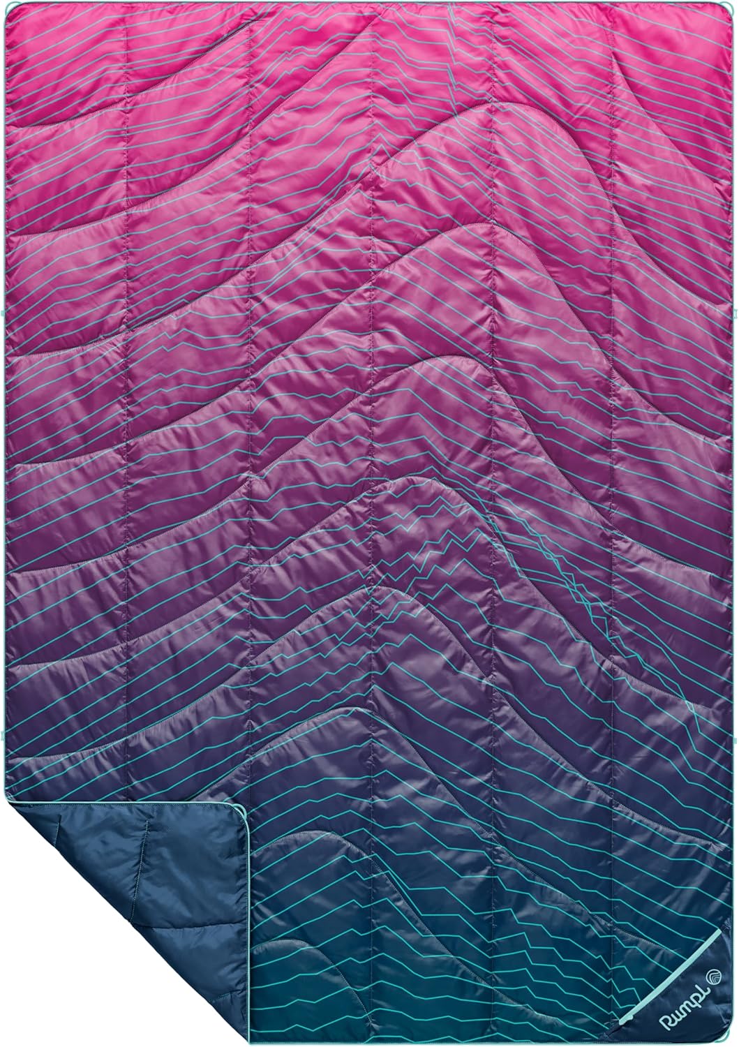 Amazon.com: Rumpl Backcountry Puffy Blanket - Packing Comfort Into ...