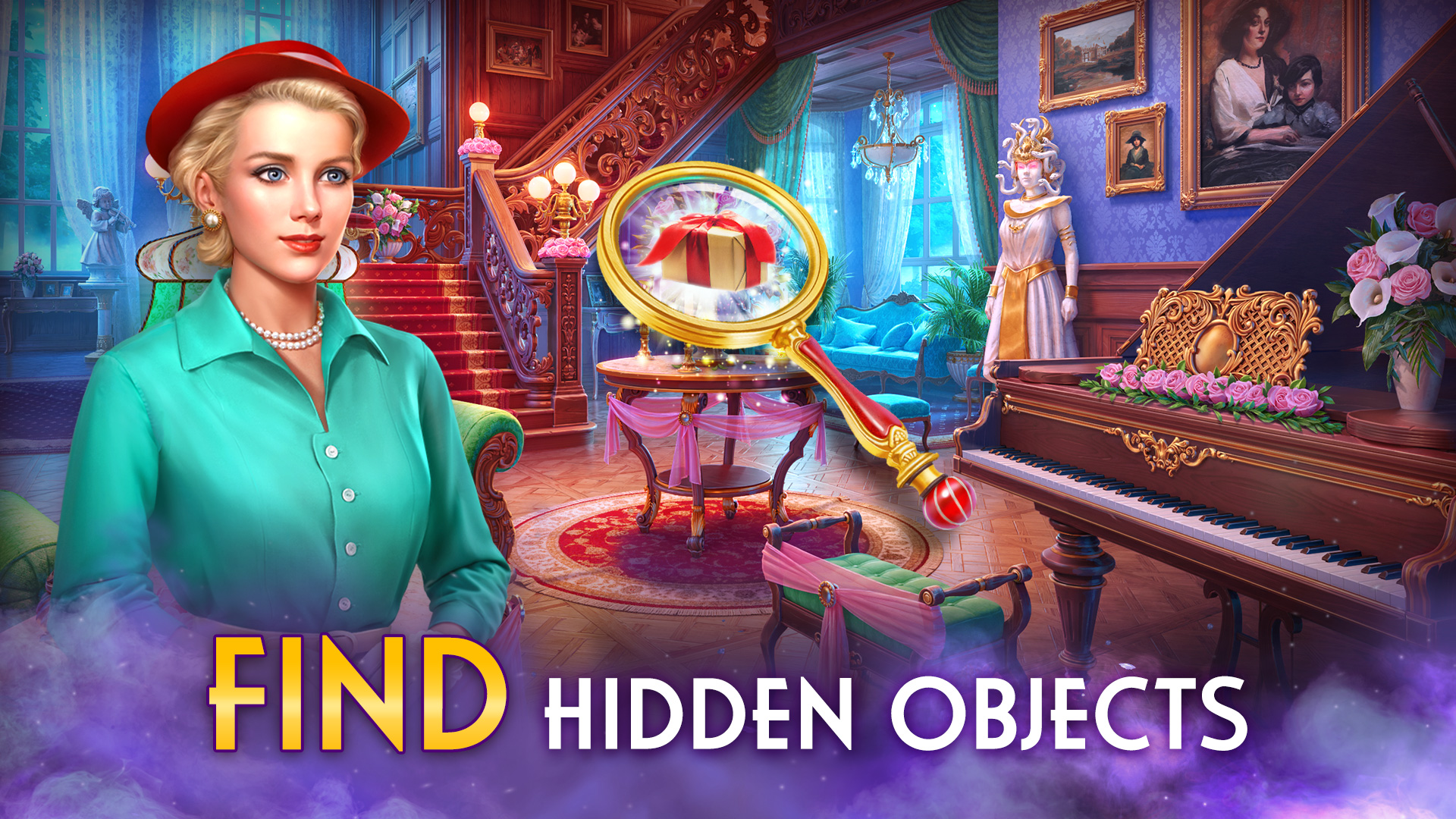 Twilight Land: Hidden Object & Match 3 Game. Seek and find hidden ...