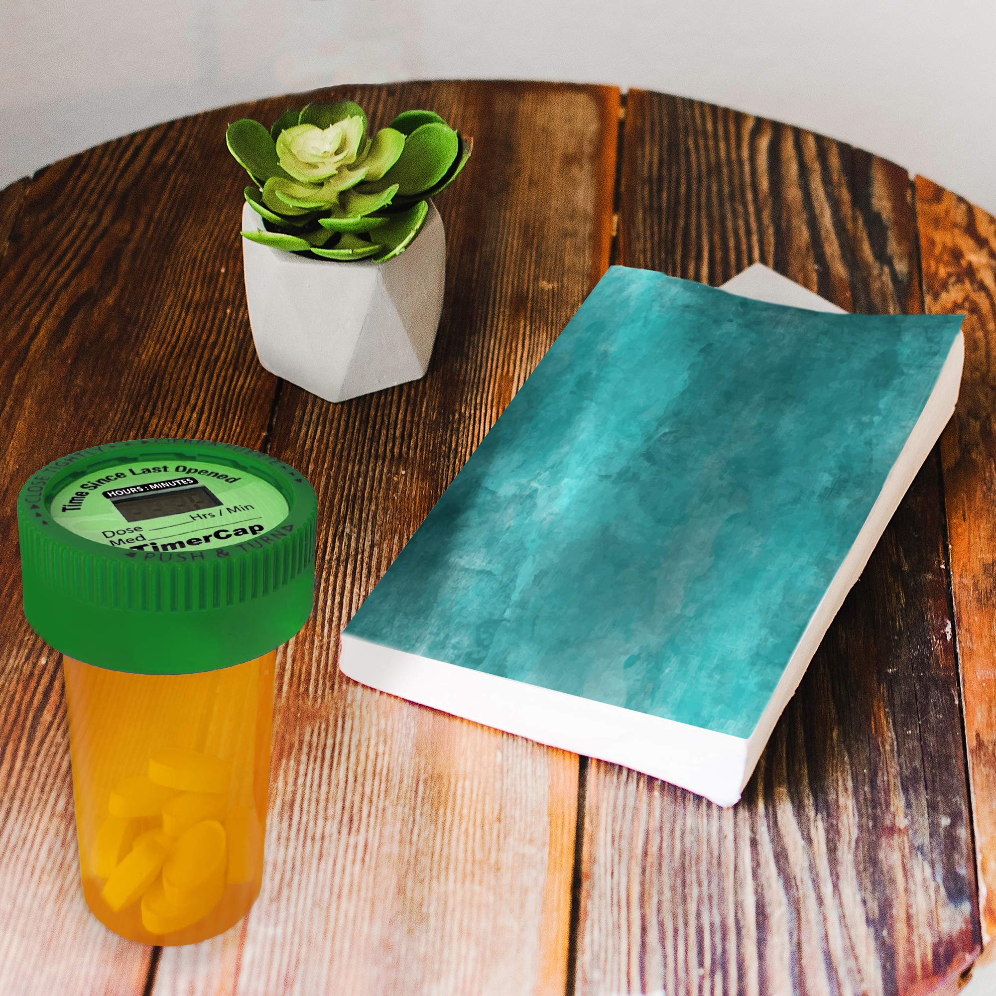 Rx Timer Cap - EZ Twist Digital timer cap (Qty 2) for pill and vitamin ...