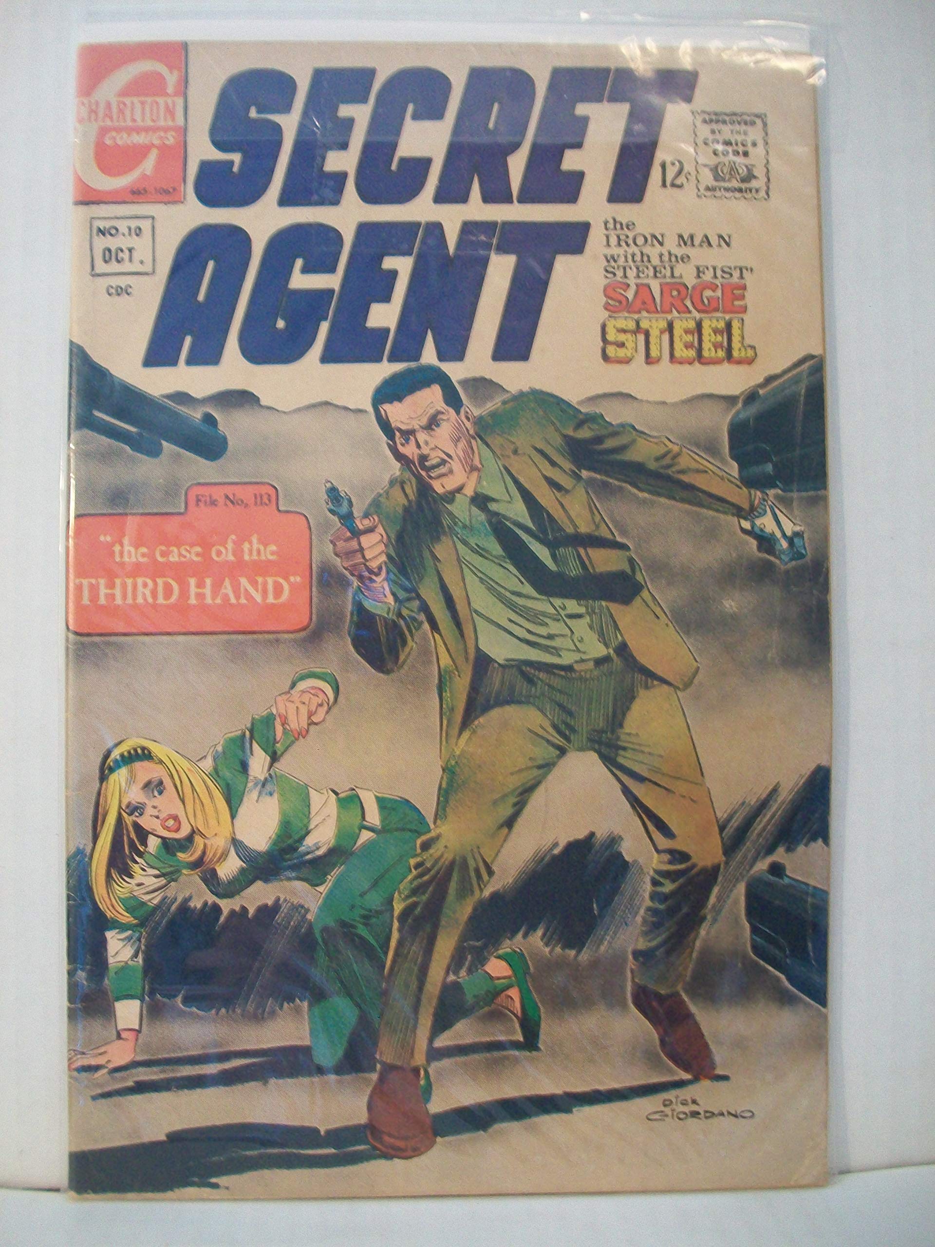 Secret Agent #10: Golden Age Spy Comic 1967: Therrian, Kari A, Group ...