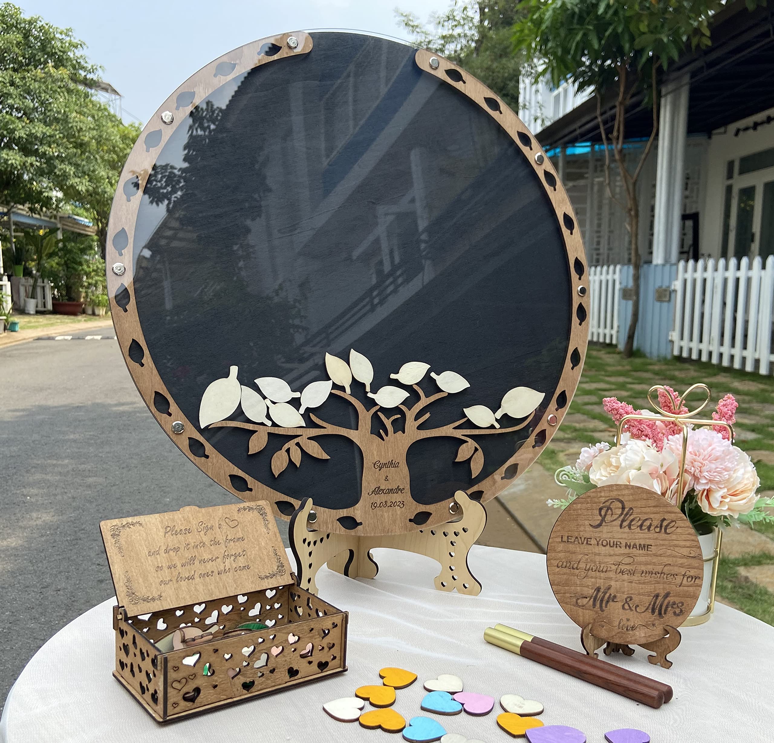 Wedding Wishes Tree For Reception