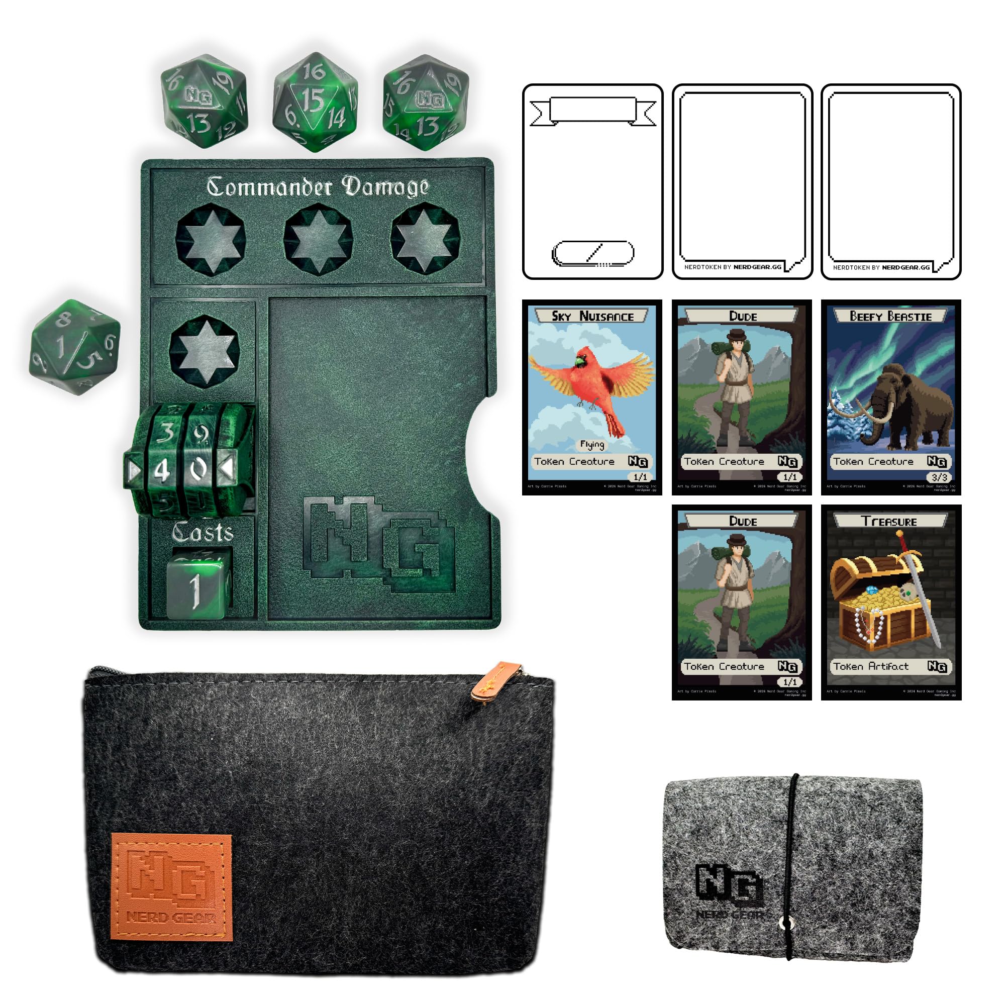 Amazon.com: Nerd Gear Commander Essentials Kit, Ultimate Gift for MTG ...