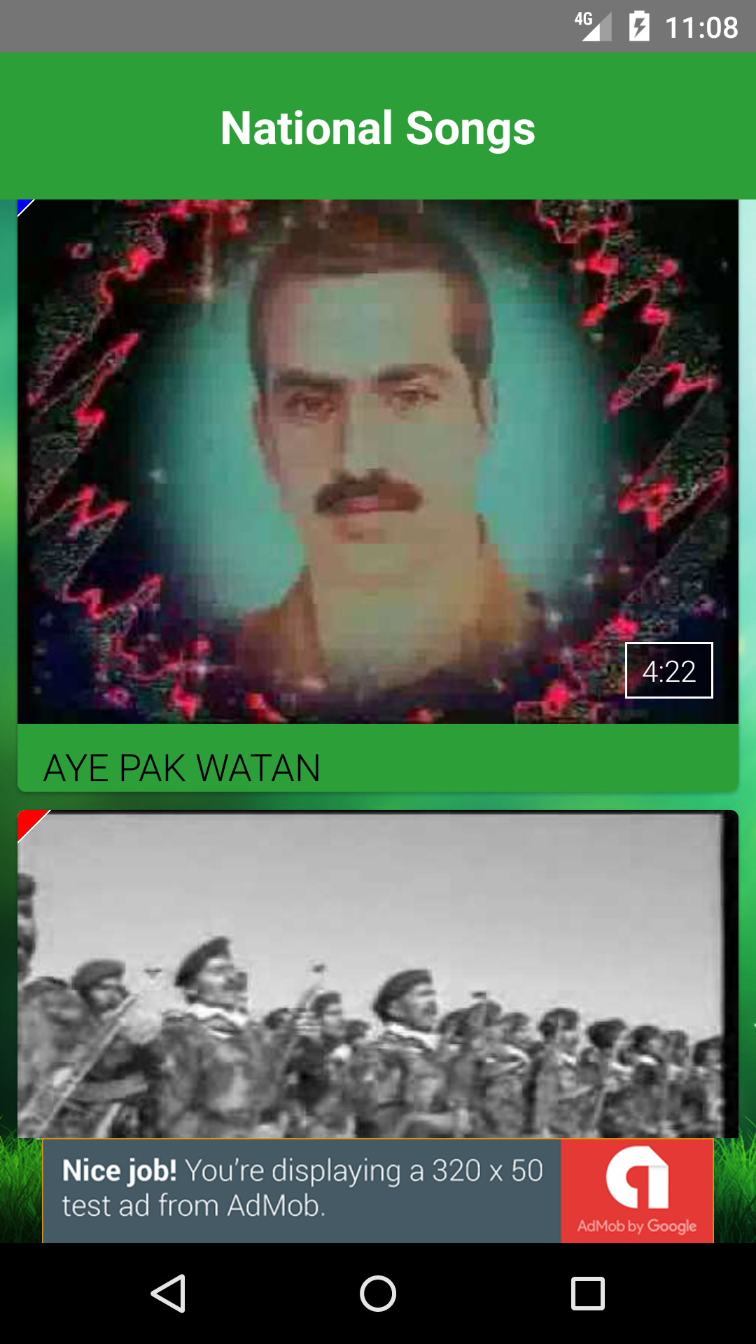 Pakistani National Songs - App on Amazon Appstore