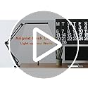 Argind LED Desk Lamp, Adjustable Swing Arm Lamp with Clamp, Eye-Caring ...