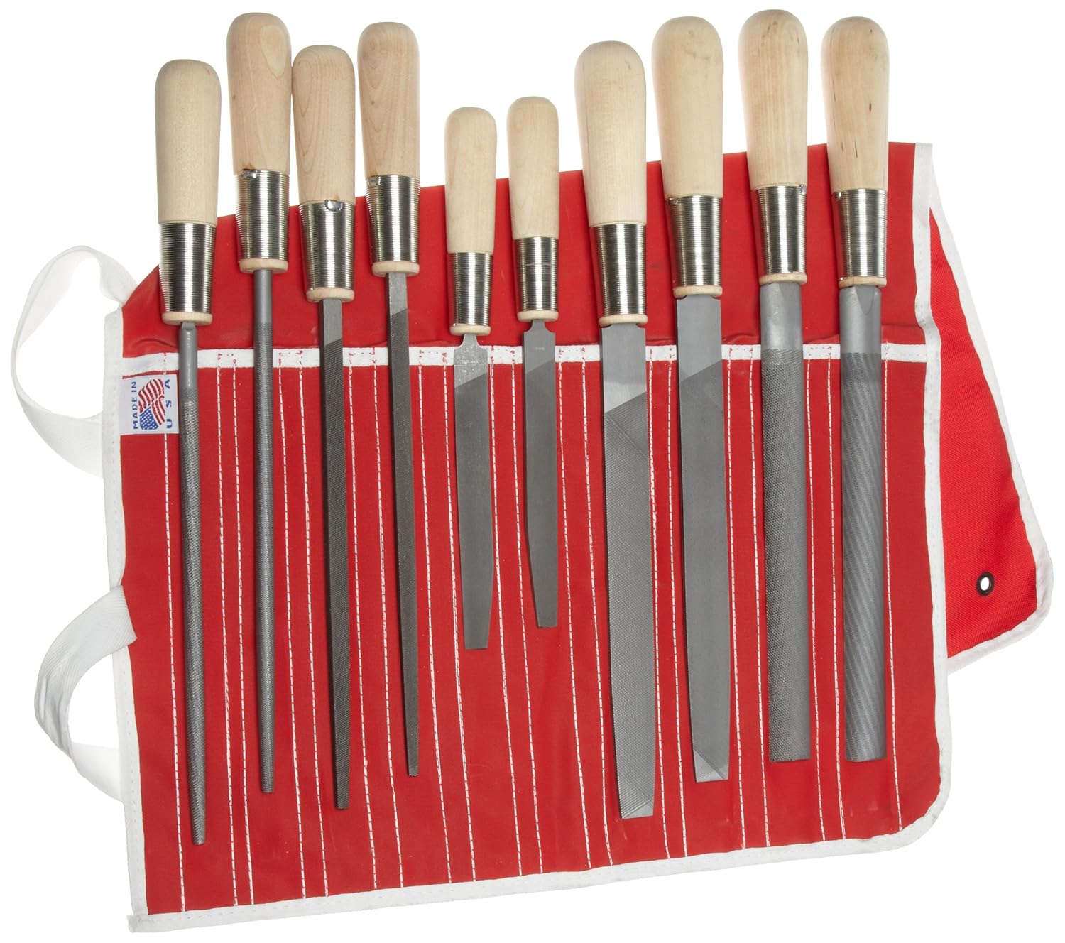 Simonds - 72758850 10 Piece All Purpose Hand File Set with Handles ...