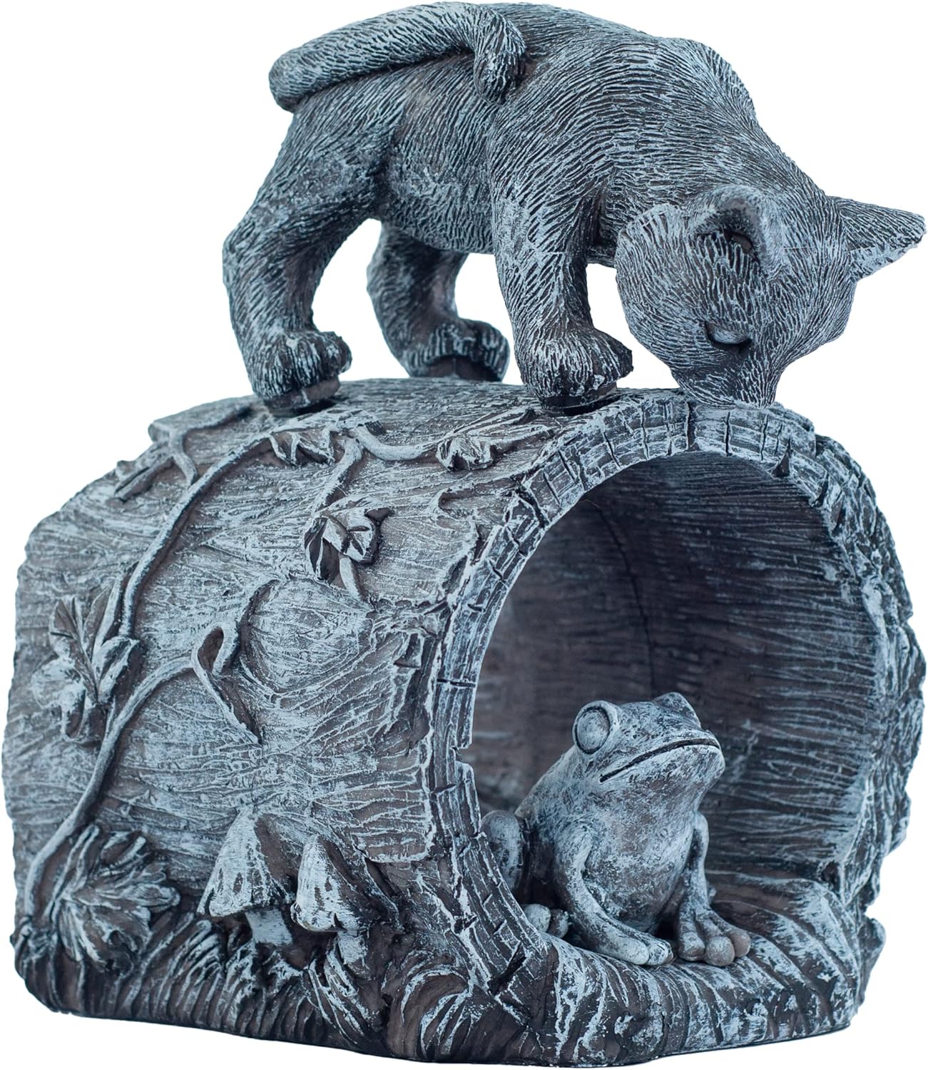 Playful Chasing Kitty and Frog Gutter Downspout Barbados | Ubuy