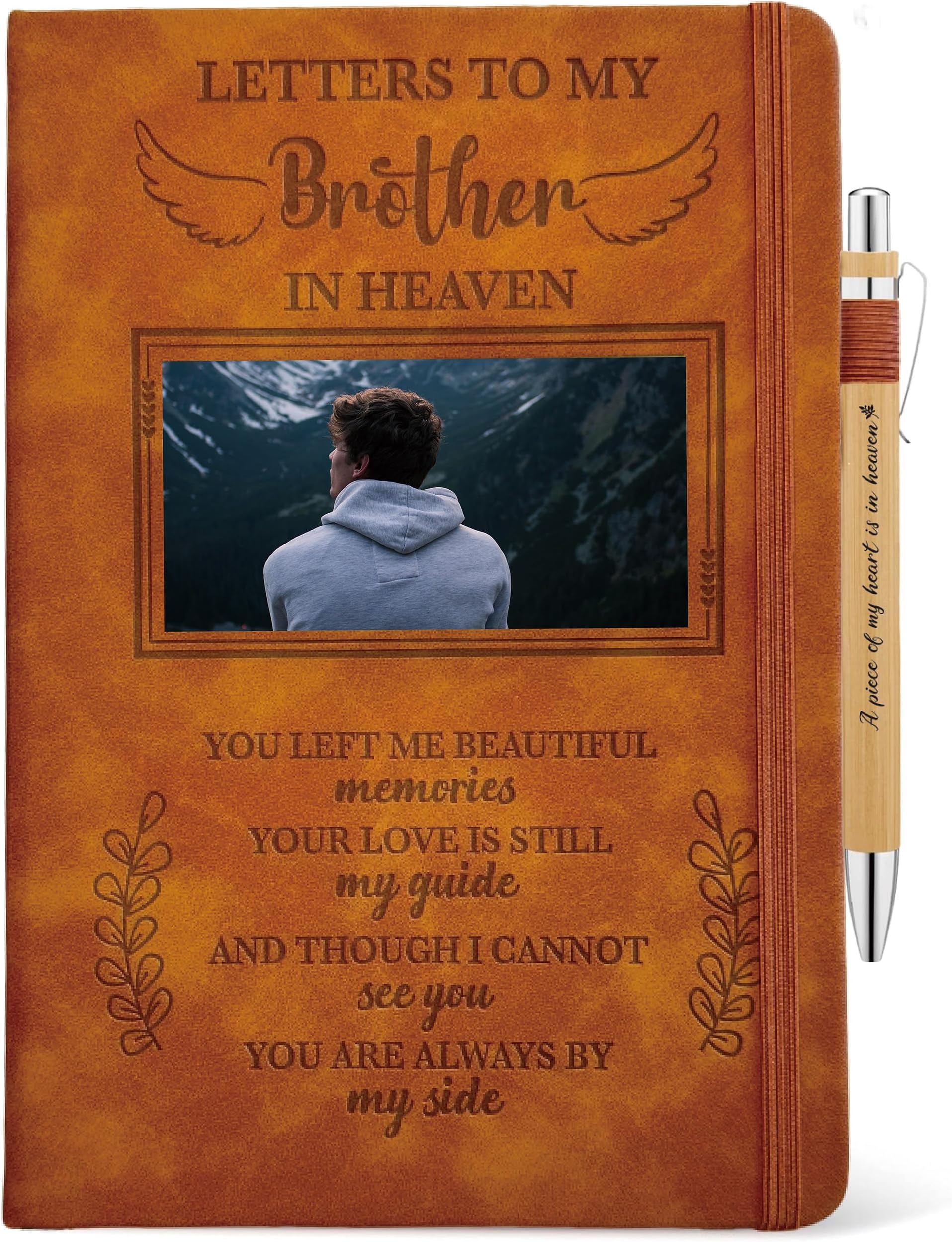 Amazon.com : Letters To My Brother In Heaven Journal 200 Pages Notebook ...