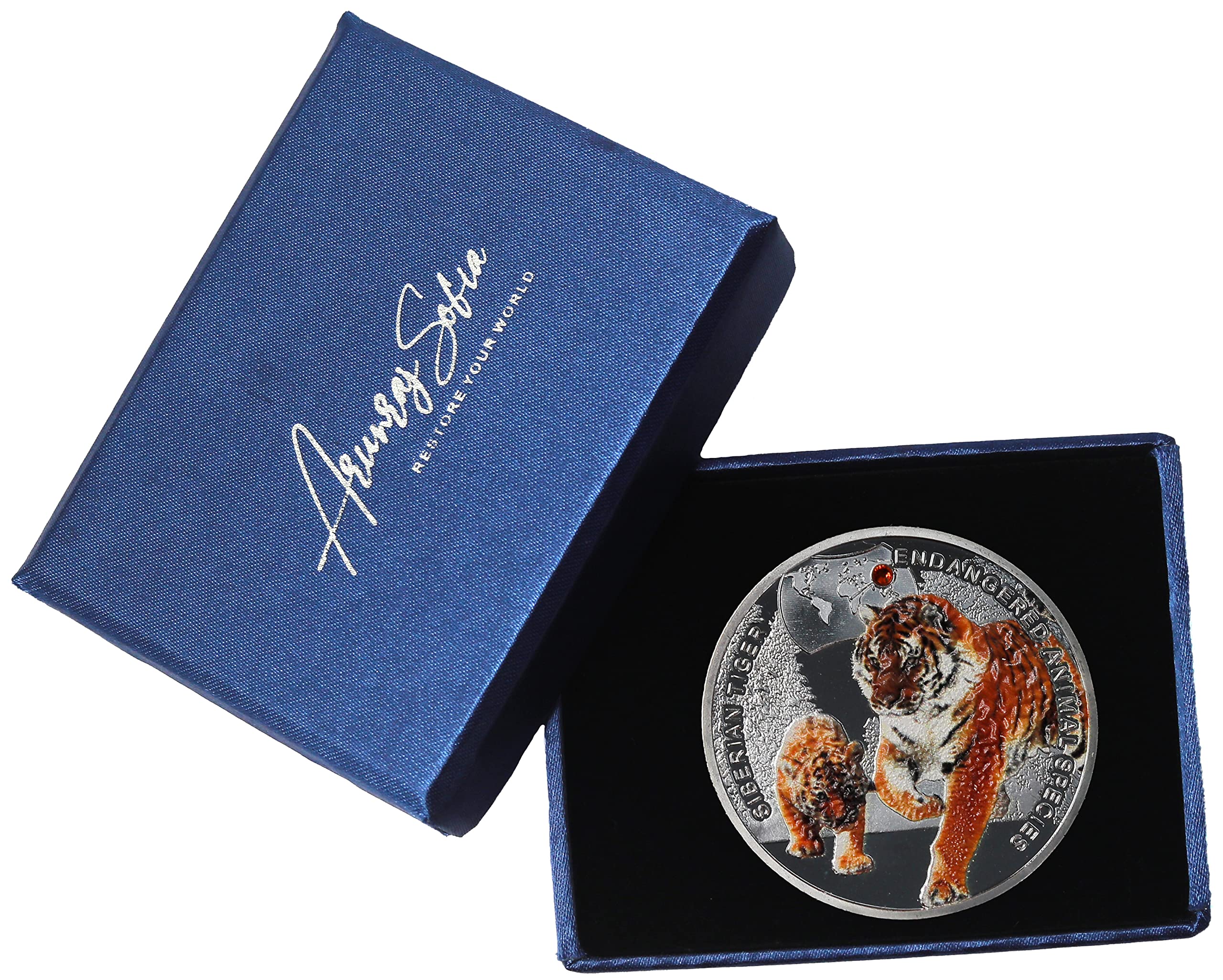 Buy Arunrajsofia Siberian Tiger Endangered Animal Species Lucky ...