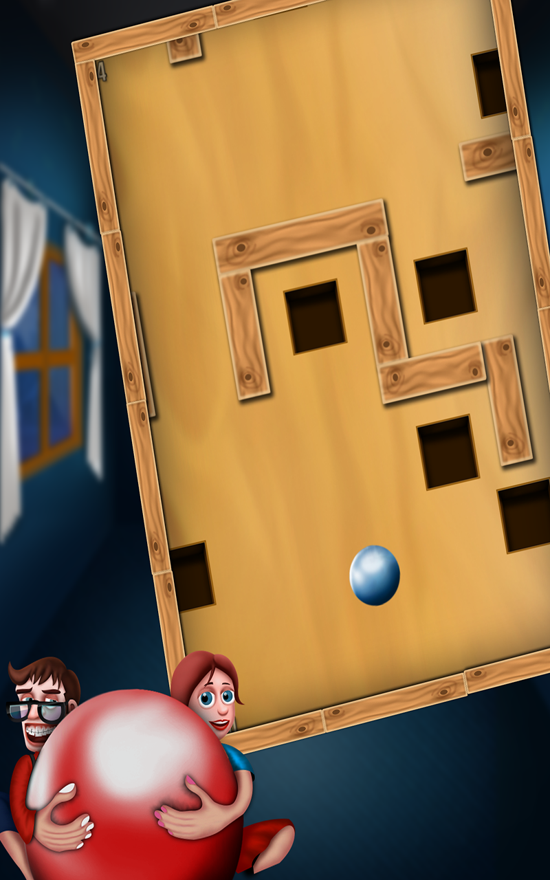 Tilt Wood Labyrinth : Brother and Sister Agility Puzzle Game Night ...