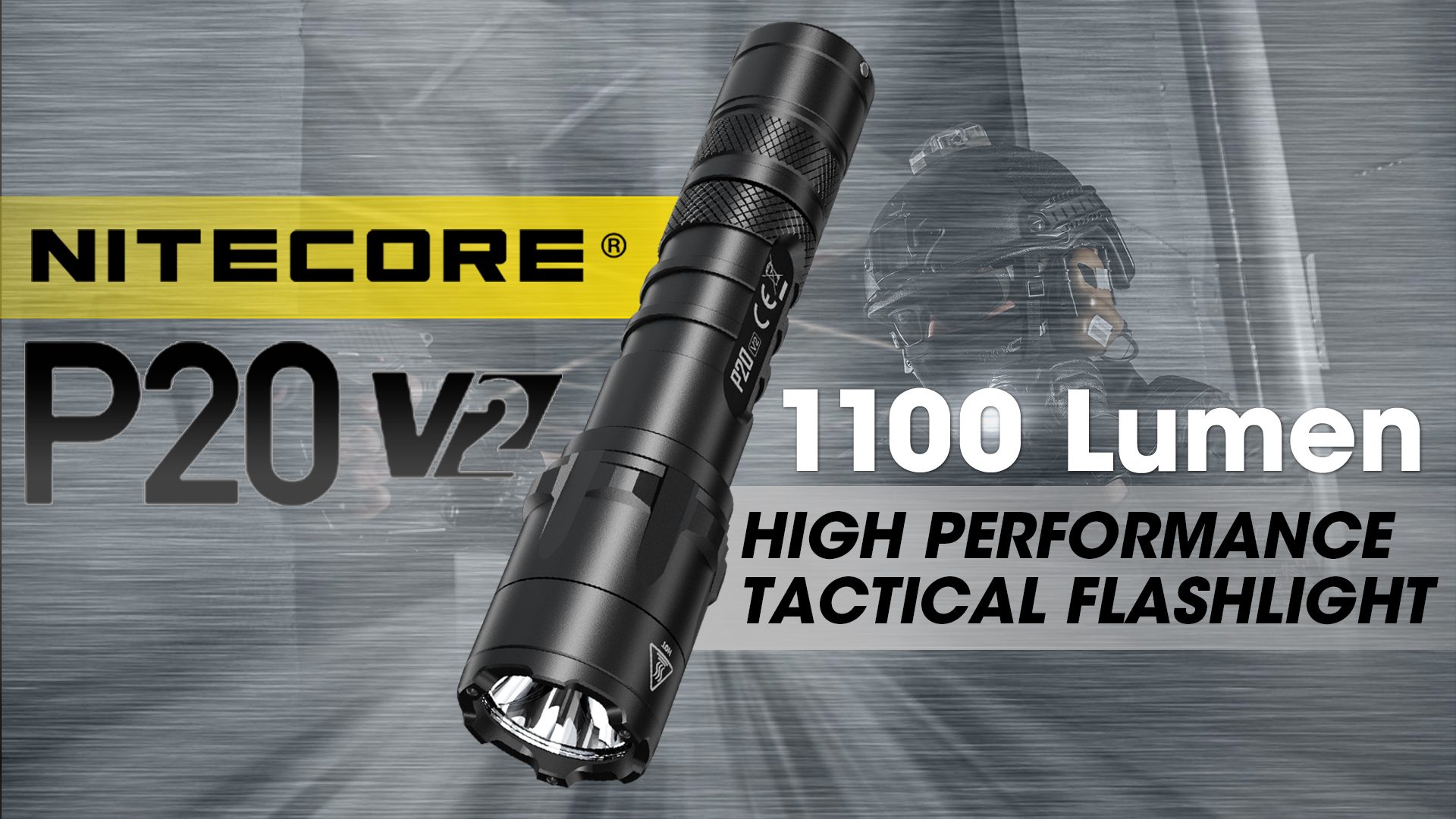 Watch Nitecore P20 V2 Tactical Flashlight on Amazon Live