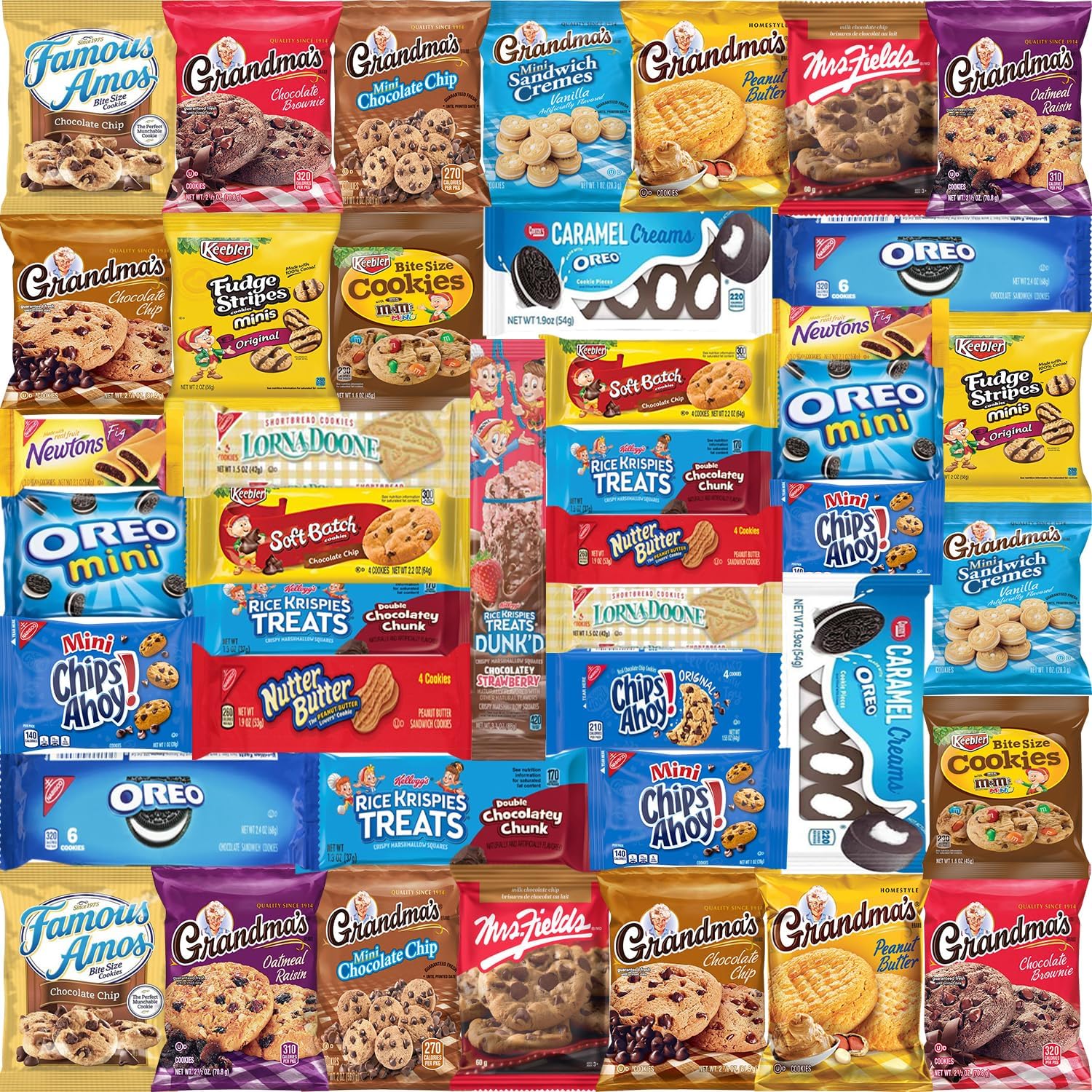 Amazon.com: Cookies Individually Wrapped Variety Pack - Cookies Bulk ...