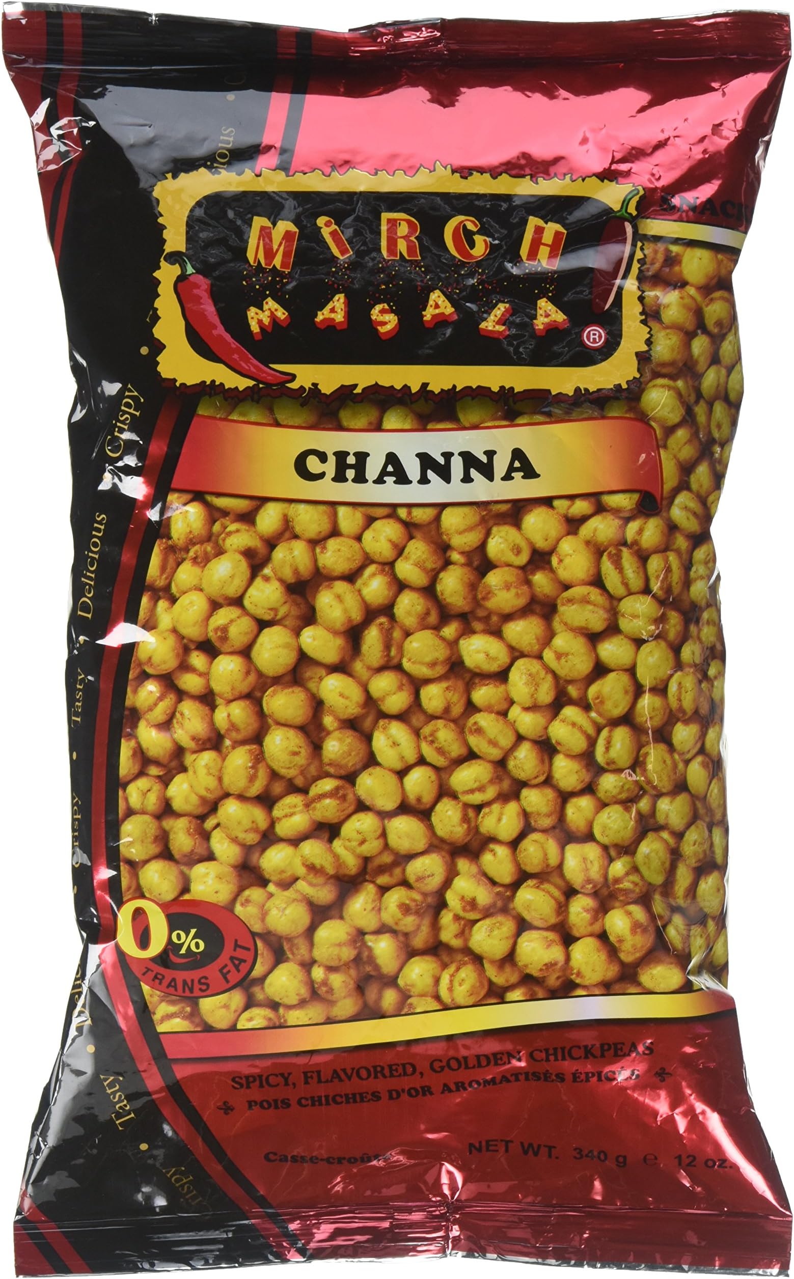 Amazon.com : TAJ Roasted Chana | 14oz (400g) Chanai | Ready to Eat ...