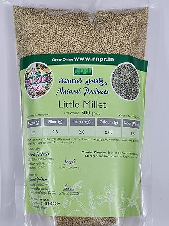 Raitu Nestham Little Millet | Unpolished Millets, Natural Chemical Free ...