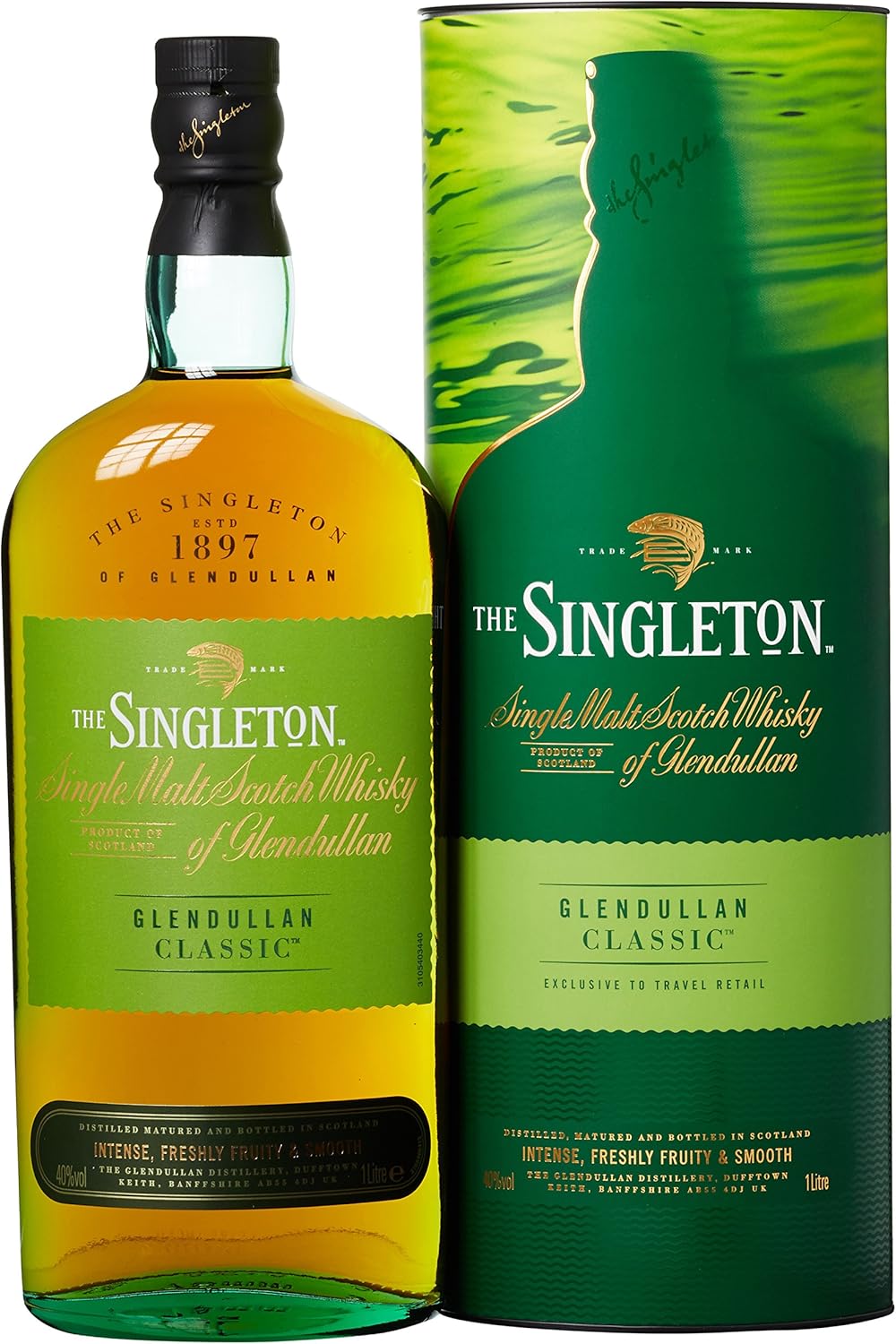 Singleton of Glendullan Classic 40% Vol. 1l in Geschenkbox : Amazon.de ...